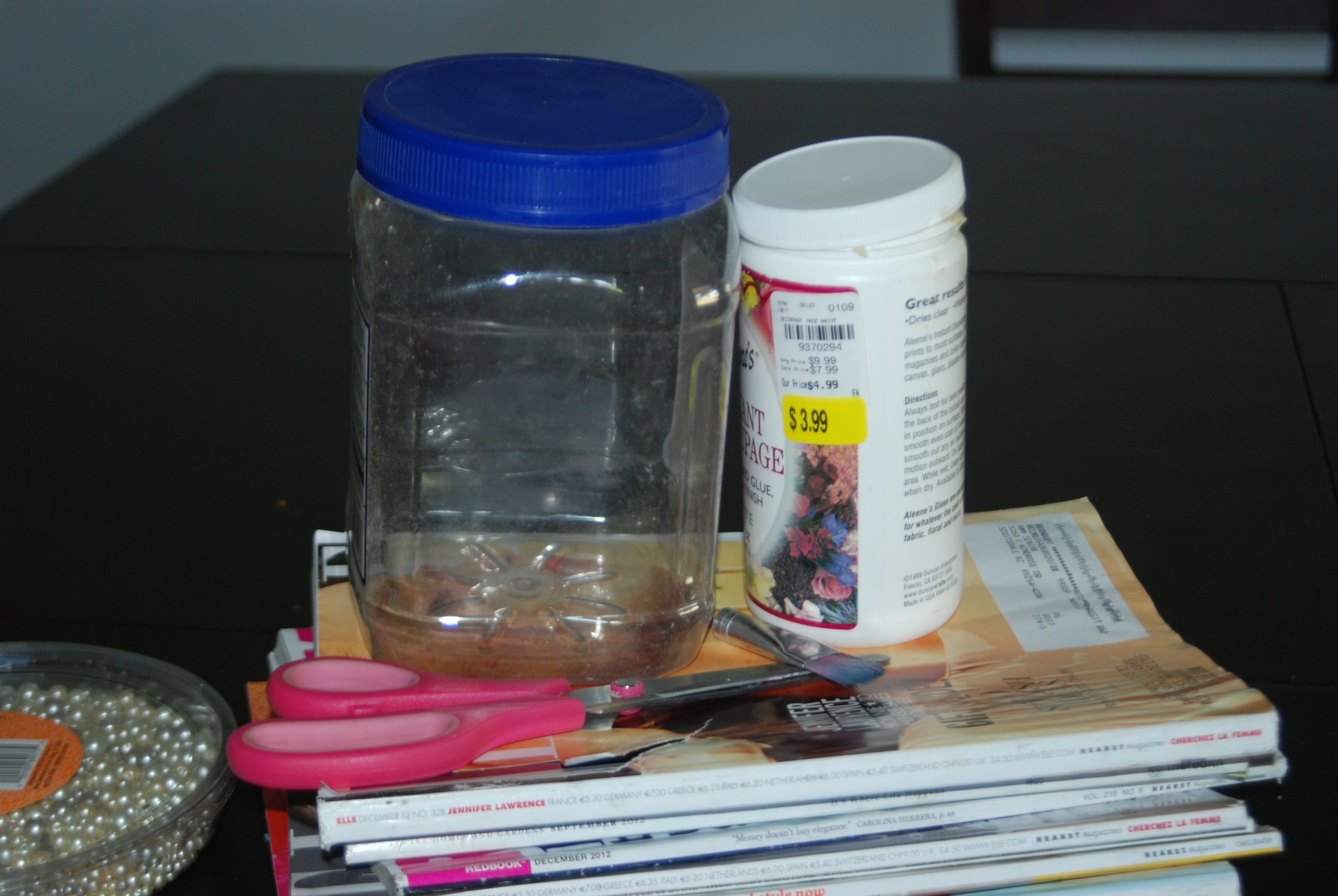 Decoupage Jar : 5 Steps - Instructables