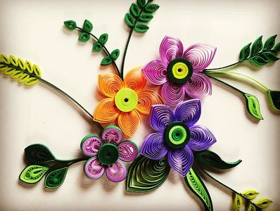 Small and Delicate Quilled Flowers - Instructables