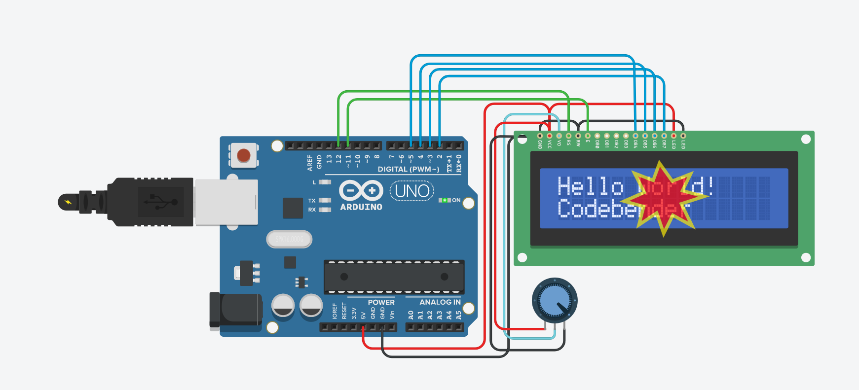 How to Use an LCD Display - Arduino Tutorial : 5 Steps (with Pictures ...
