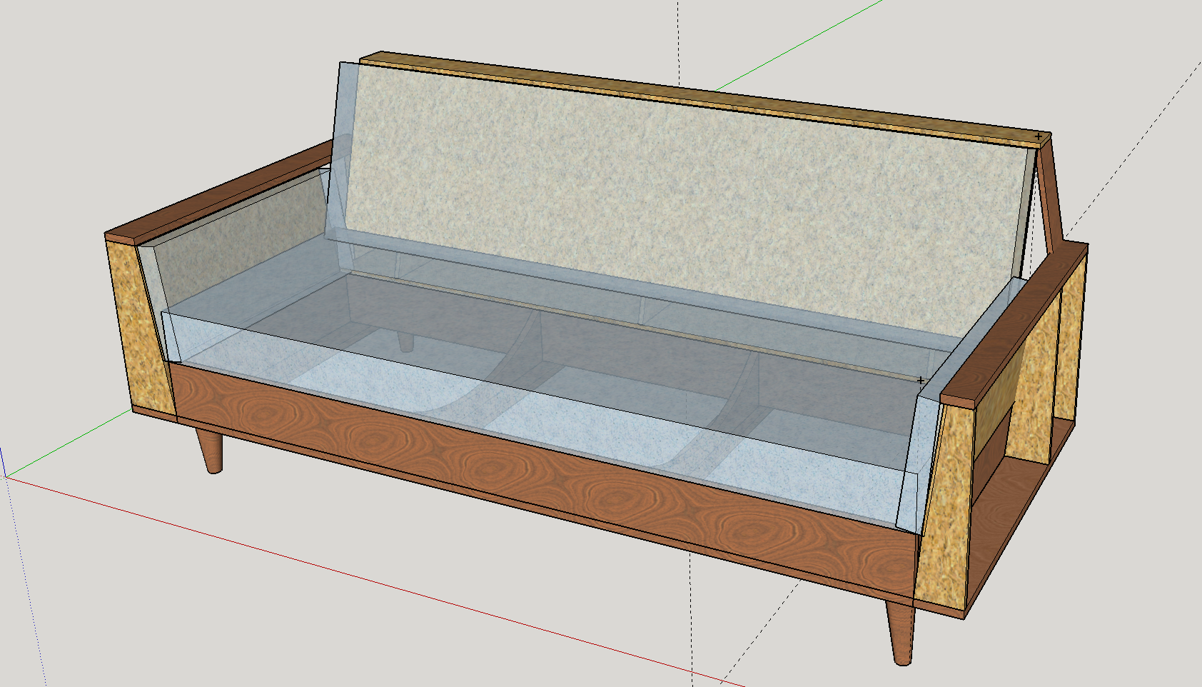 Sofa Reupholstery With Biscuit or Square Tufting : 9 Steps (with ...