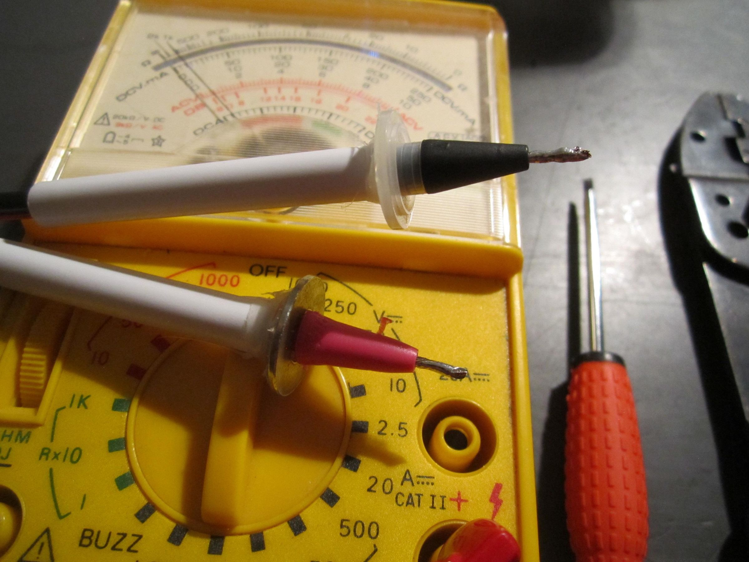 New Multimeter Probes Out of Two Ball Point Pens : 5 Steps (with ...