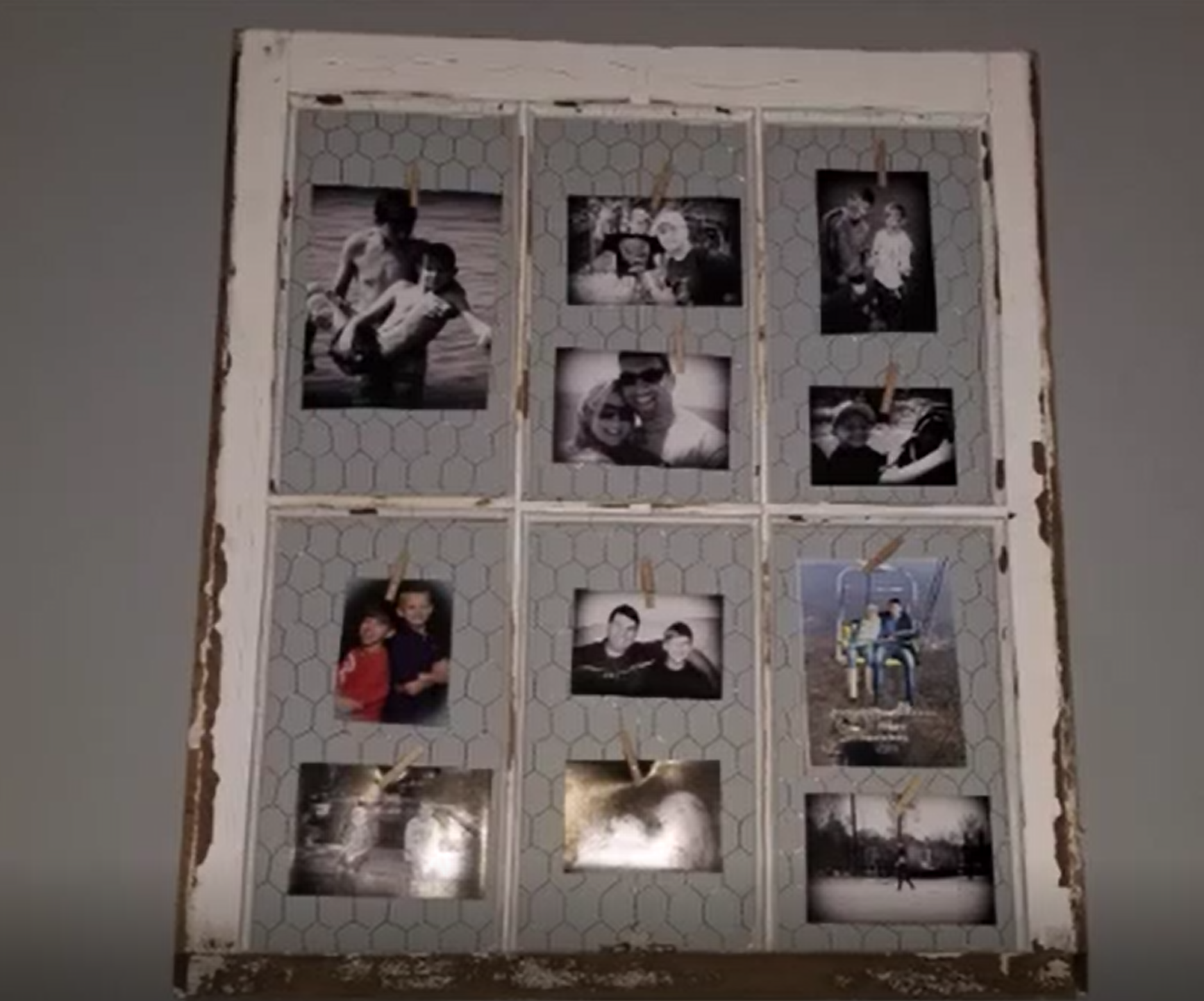 DIY Old Window Photo Display : 8 Steps - Instructables