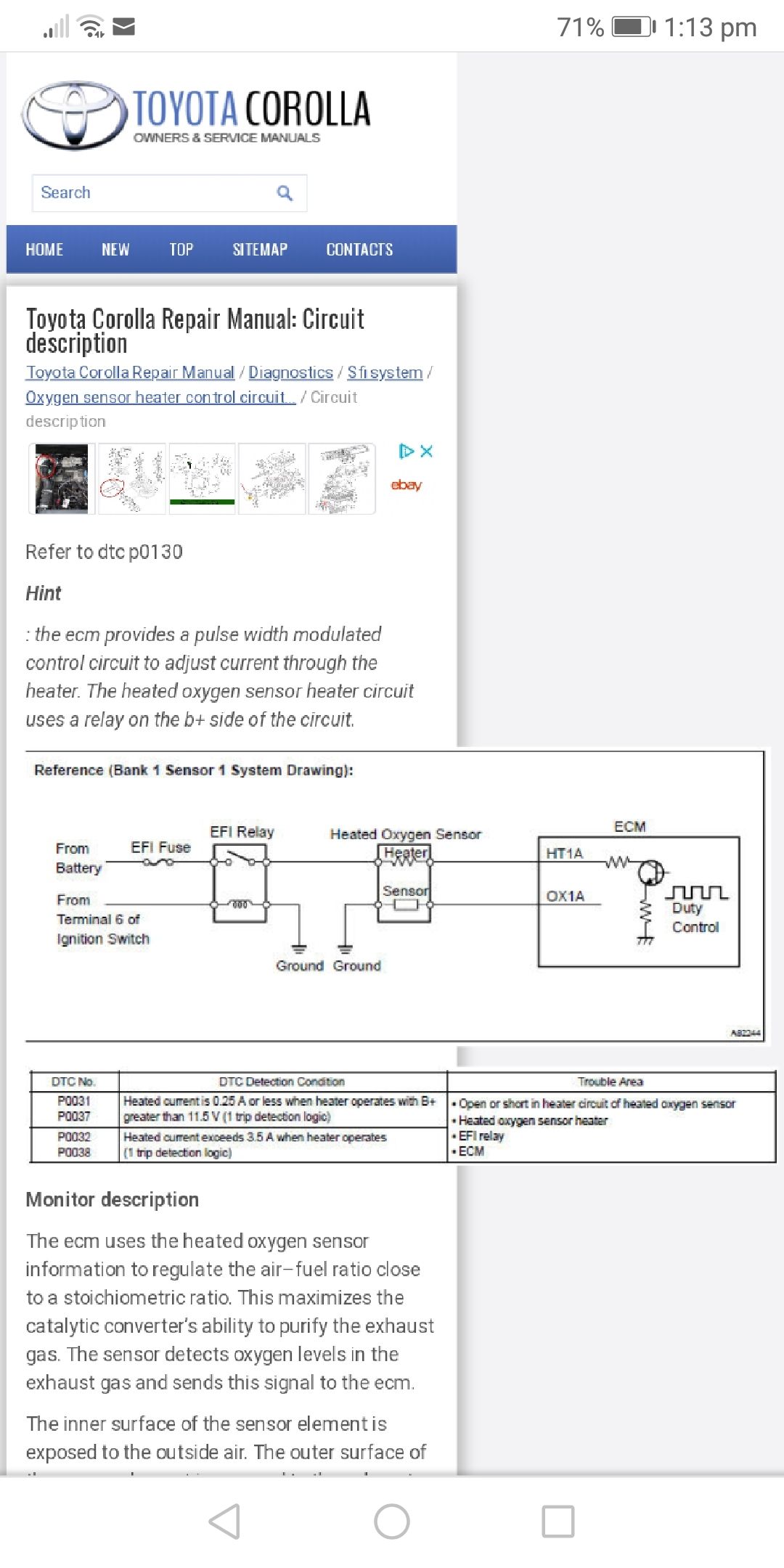 OBD Oxygen Sensor P0130, P0135 : 3 Steps - Instructables