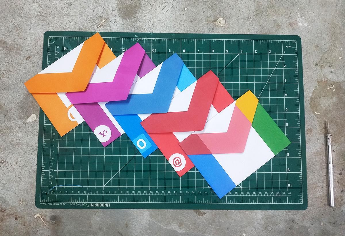 How to Make E-mail Paper Envelope | Gmail : 6 Steps (with Pictures) - Instructables