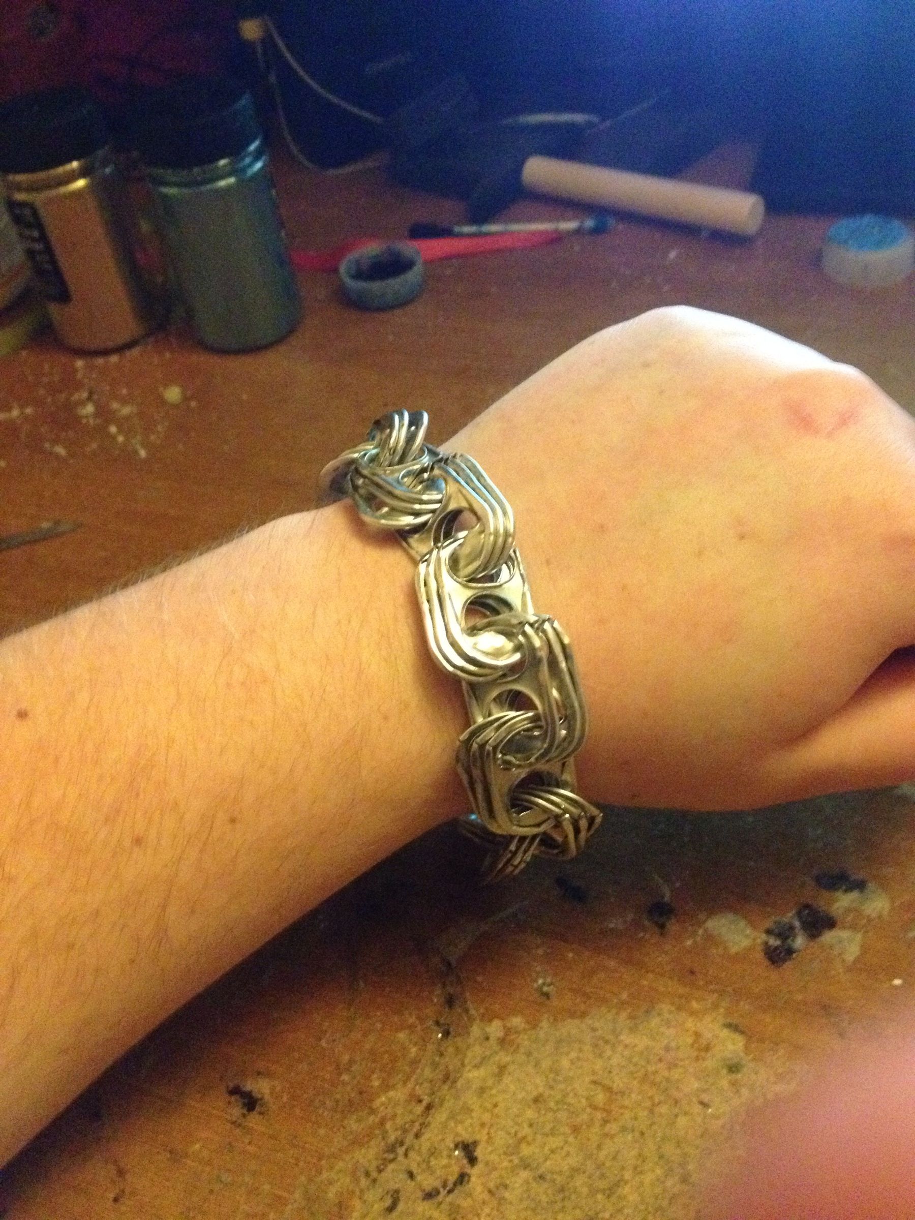Pop Tab Bracelet : 4 Steps - Instructables