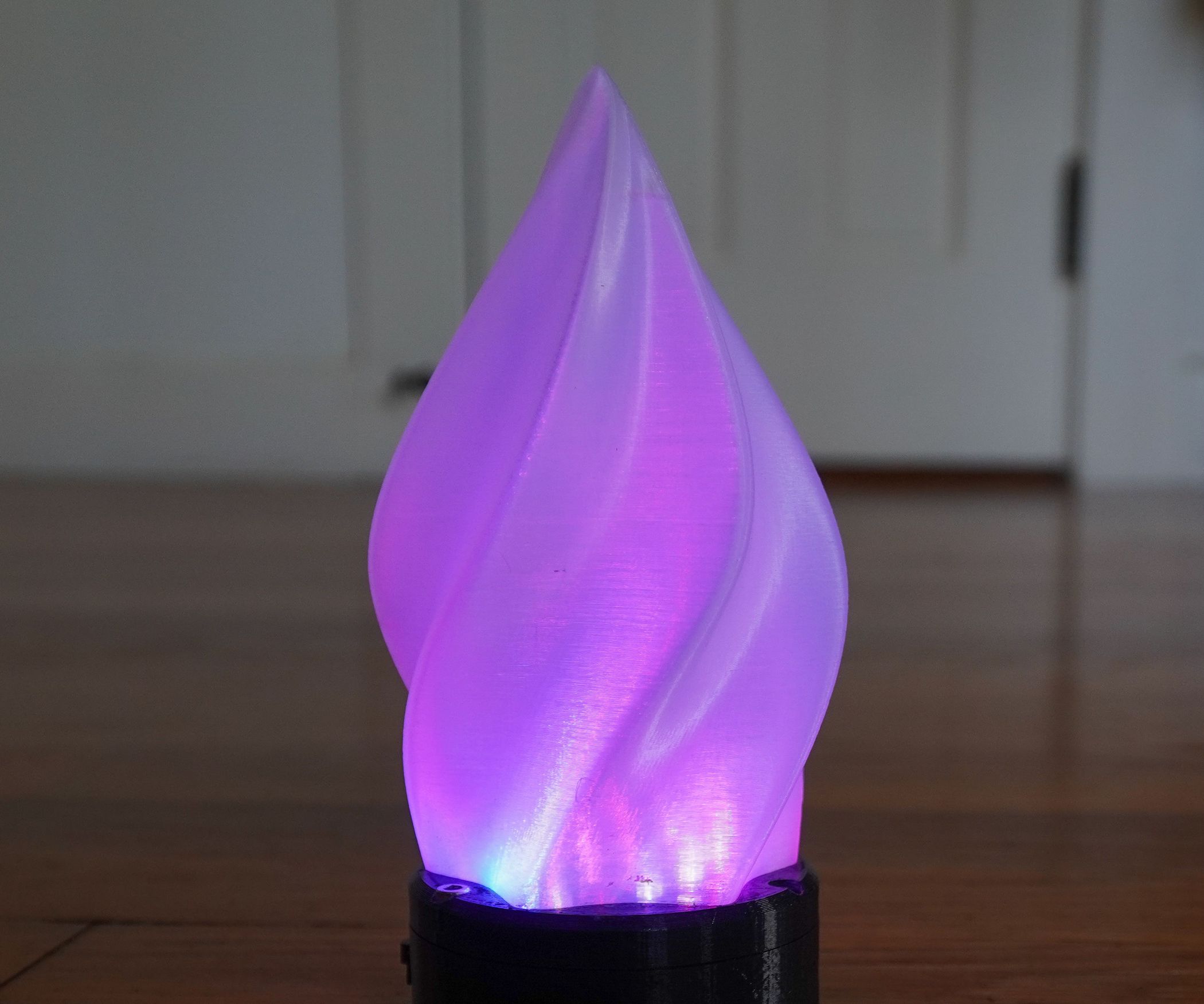 LED Flame With a Plasma Effect : 13 Steps (with Pictures) - Instructables