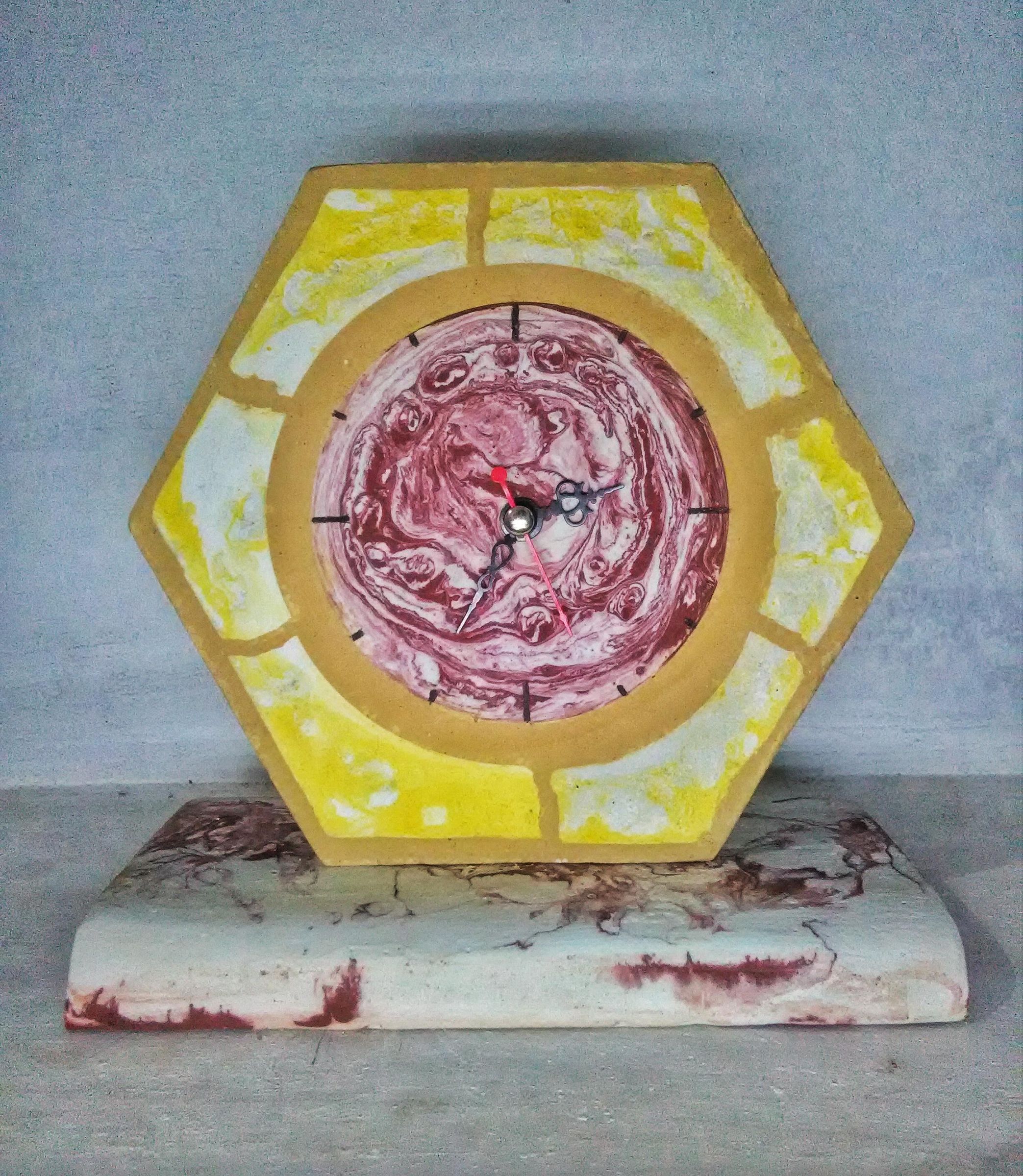 Cement Clock : 6 Steps - Instructables