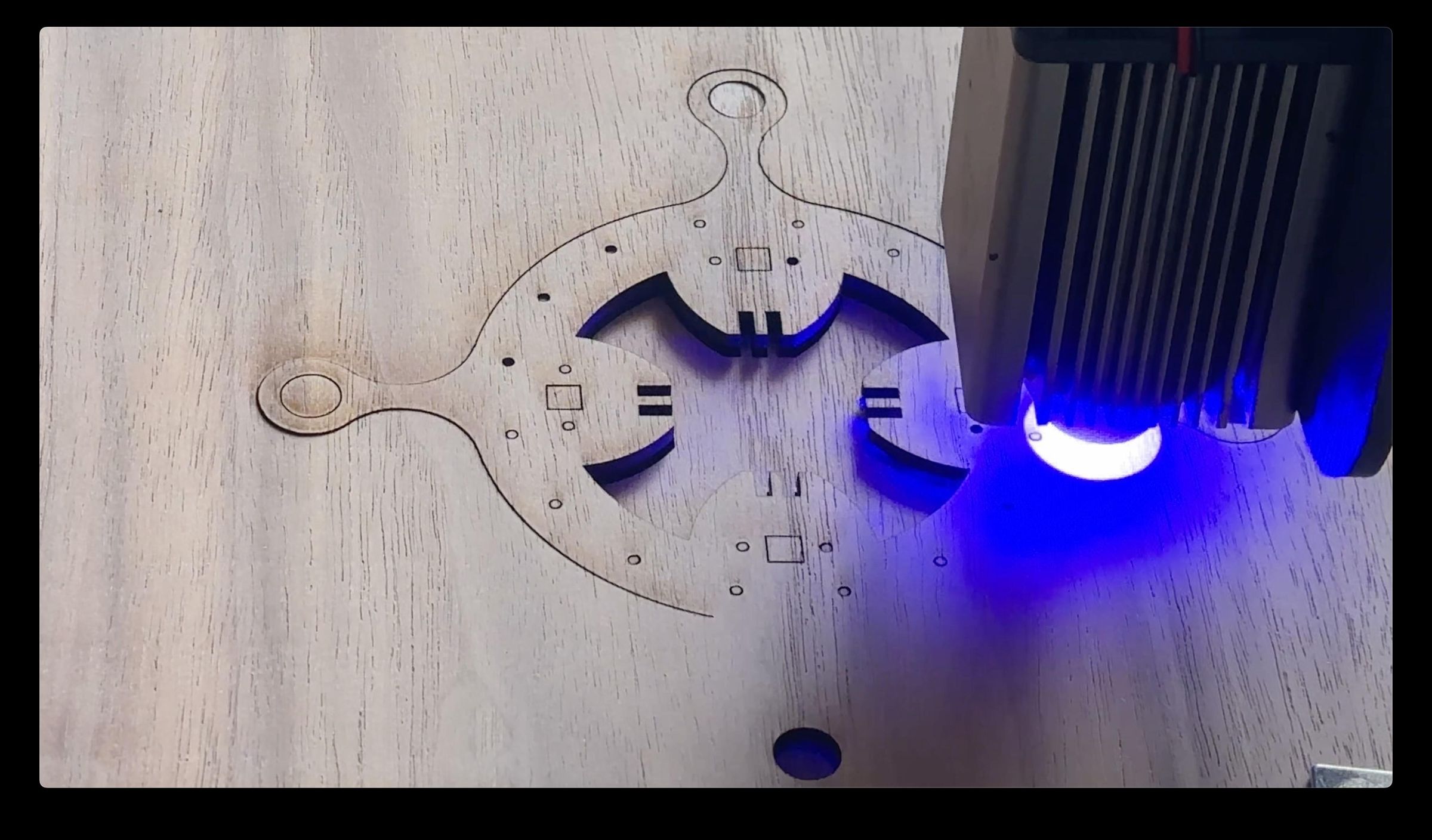 Wooden Reactor Simulator: Nightlight, Desk Lamp, Sound Simulation and ...