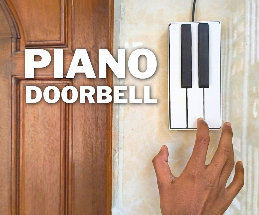 Piano Doorbell - Reimagine How a Door Bell Sounds : 12 Steps (with ...