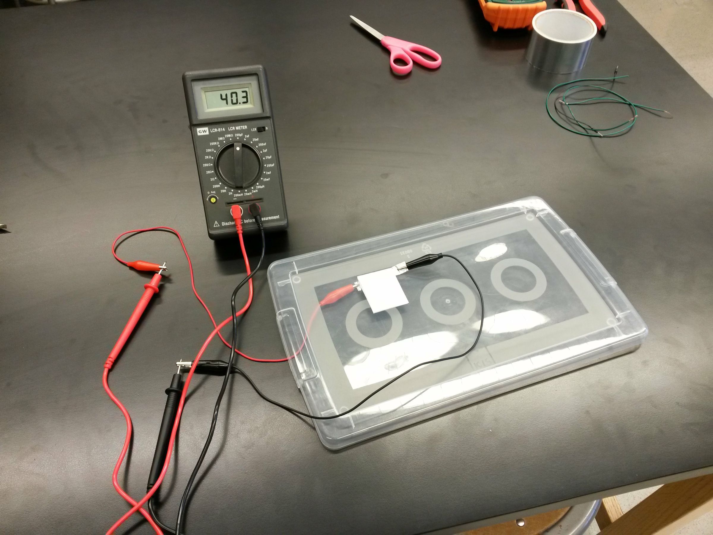 Metal Foil Tape Parallel-Plate Capacitor : 4 Steps (with Pictures ...