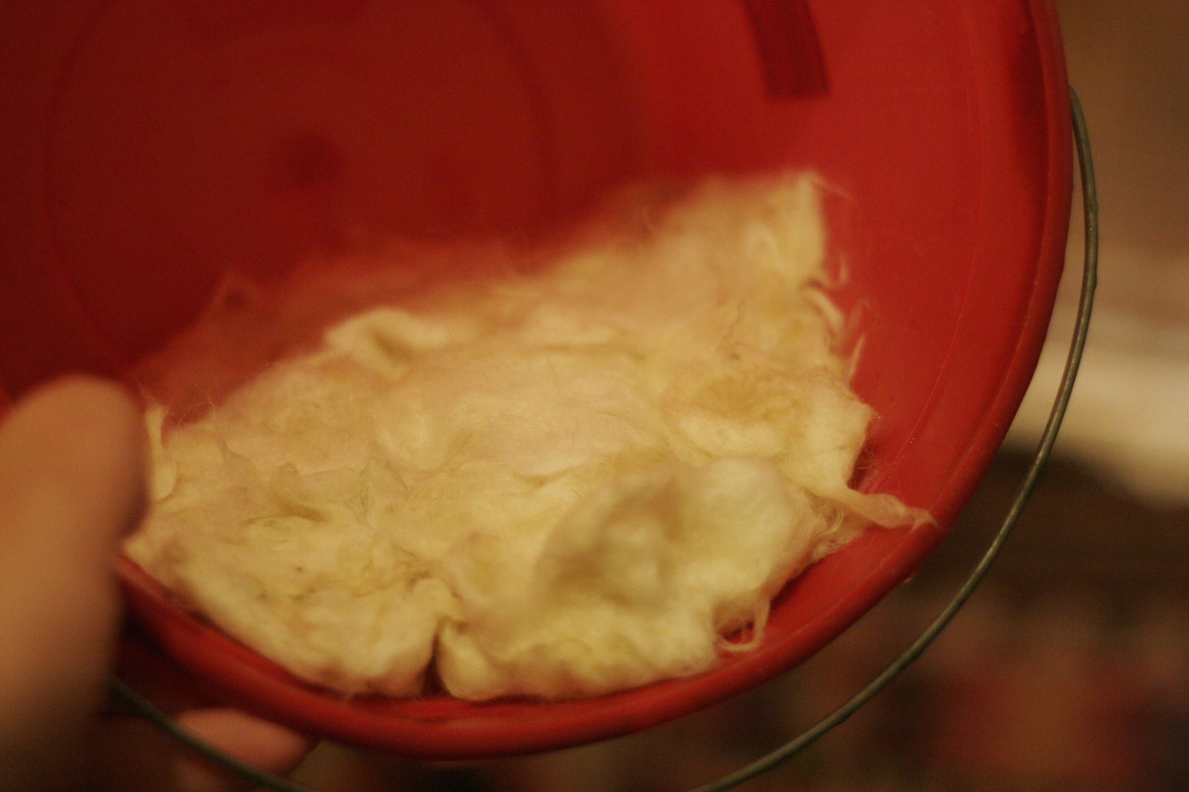 Wash Wool or Other Fibers for Spinning. : 5 Steps (with Pictures ...