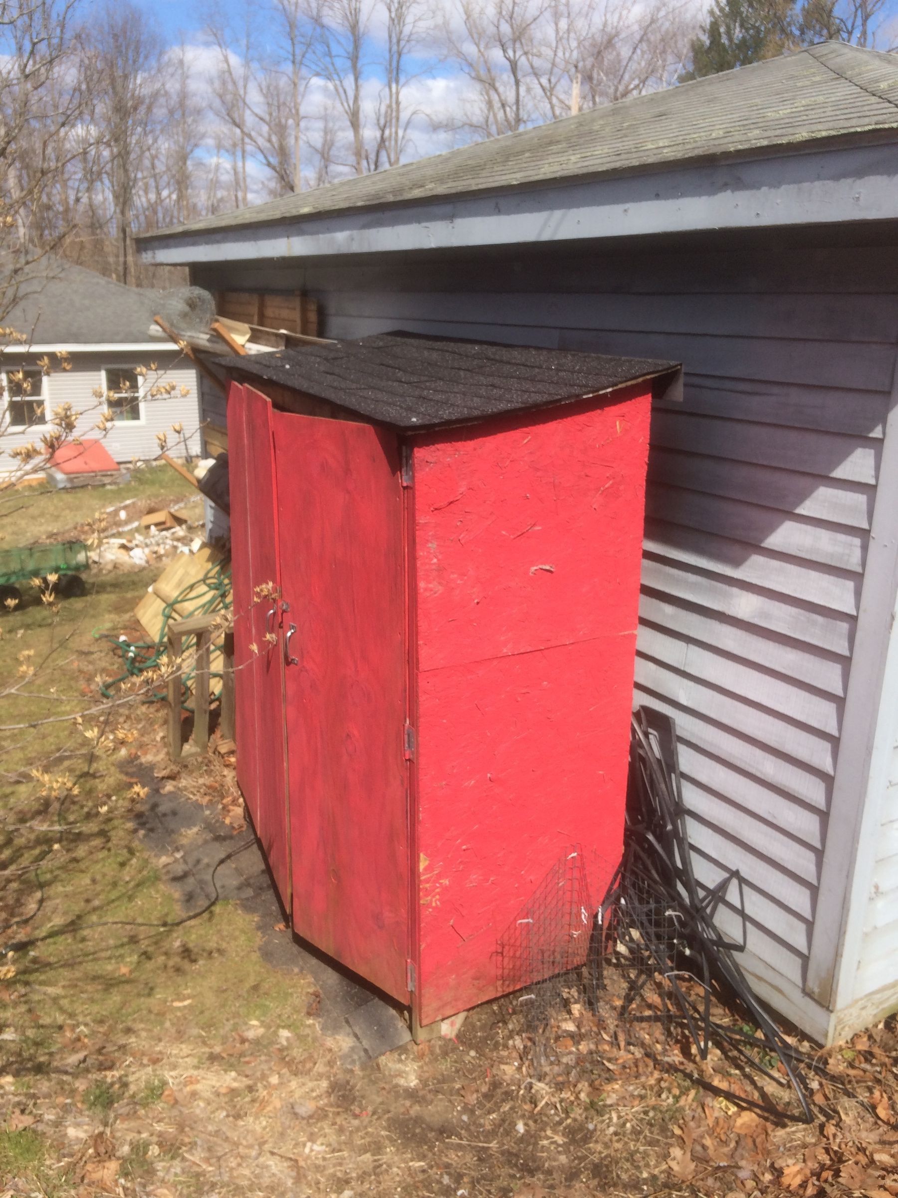 Build a Freestanding Open Tool Shed As a Self-isolation/self-reliance ...