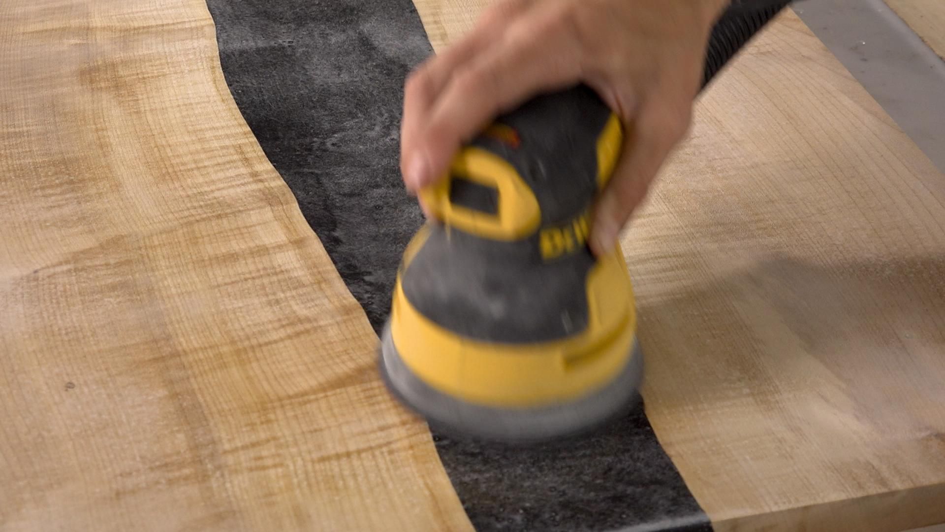 How to Resin Flood Coat a High Gloss Epoxy Coating Onto Wood and Other ...