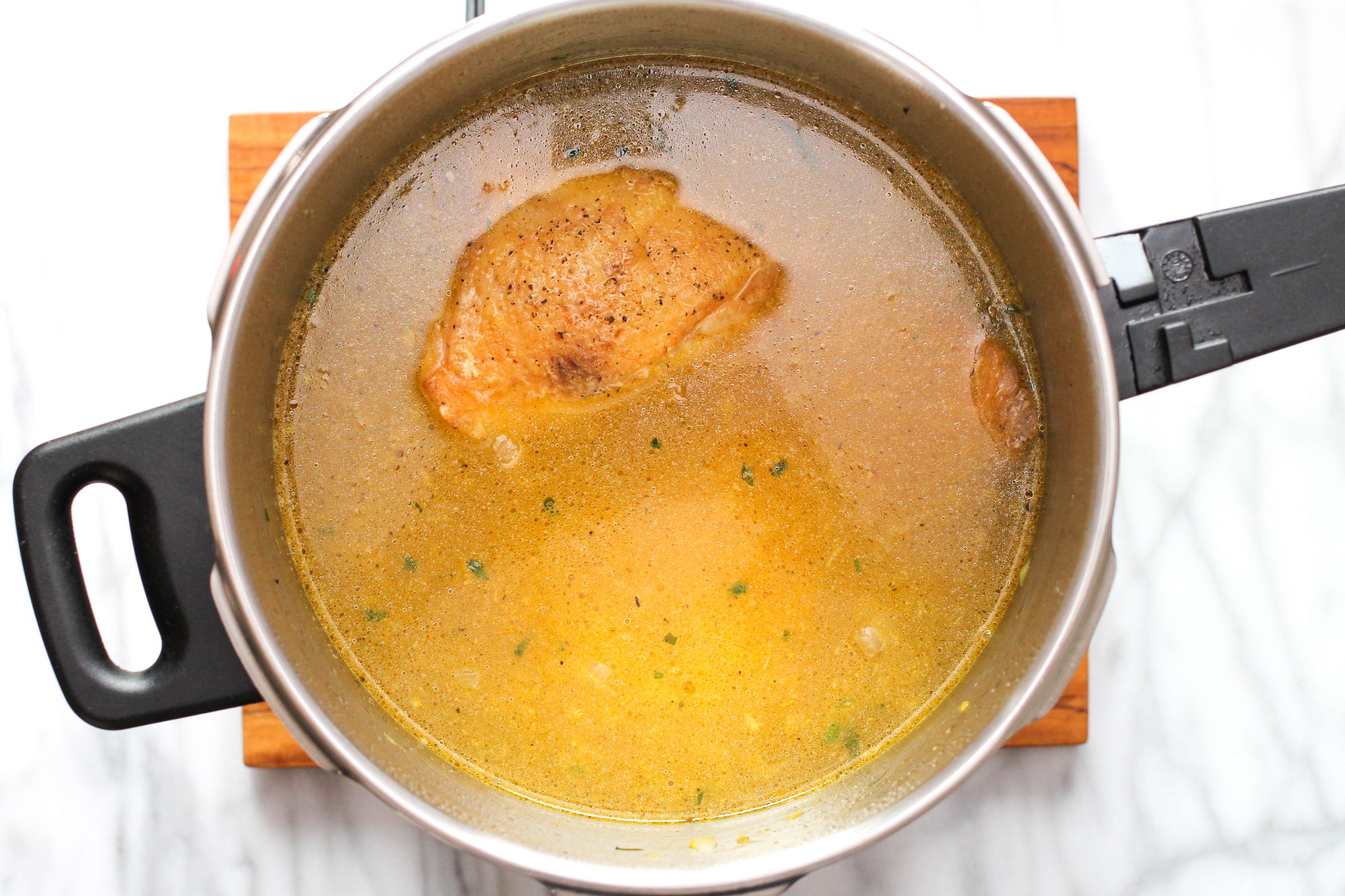 Pressure Cooker Chicken Noodle Soup : 7 Steps (with Pictures ...