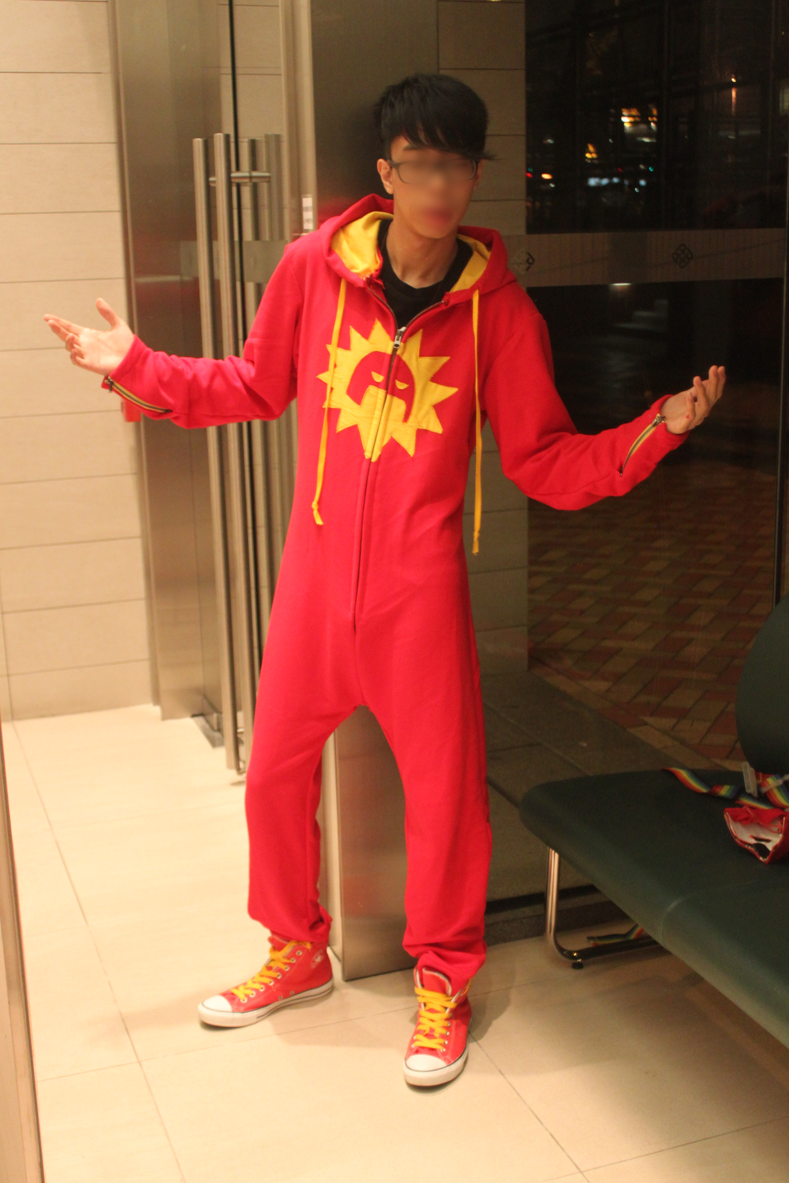 Ultimate Crimson Bolt Onsie D.I.Y. : 8 Steps (with Pictures ...
