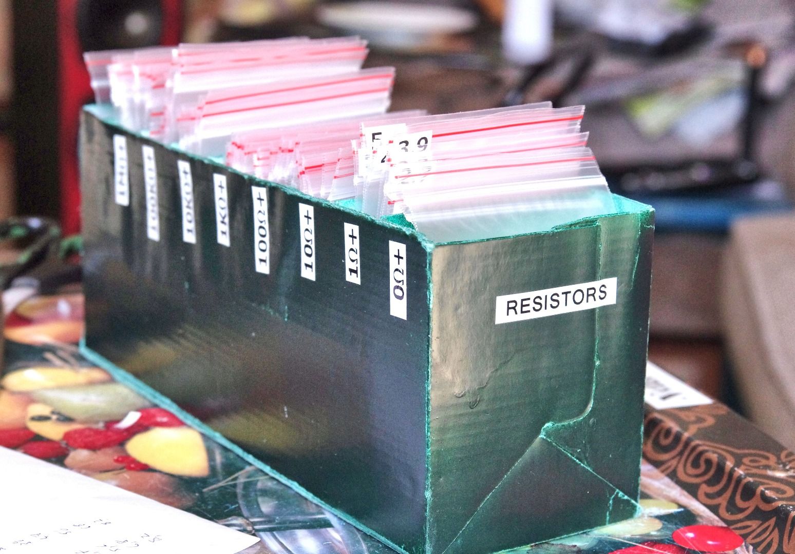 Resistor Storage : 3 Steps (with Pictures) - Instructables