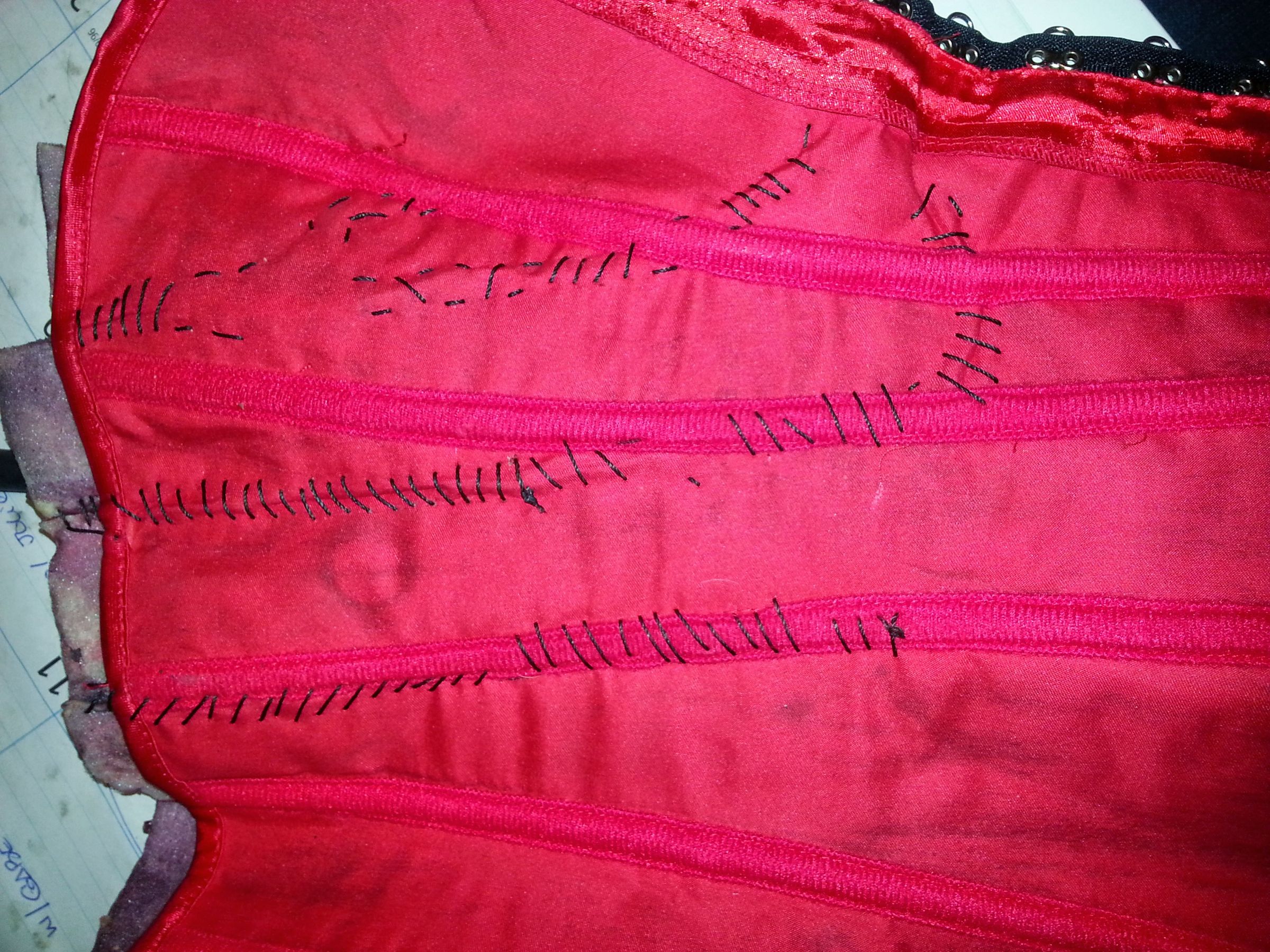 Zombie / Serial Killer Corset : 8 Steps (with Pictures) - Instructables