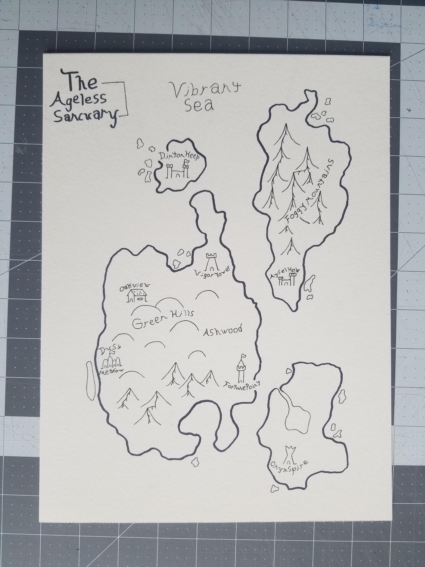 How to Draw Fantasy Maps : 16 Steps (with Pictures) - Instructables