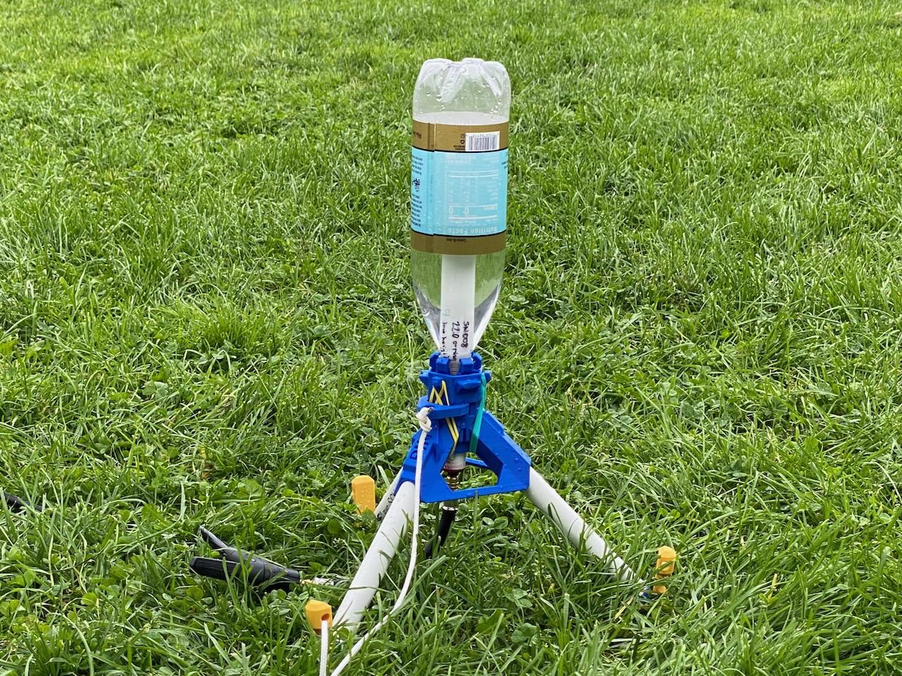 3D Printed Water Rocket Launcher (old) : 7 Steps (with Pictures ...