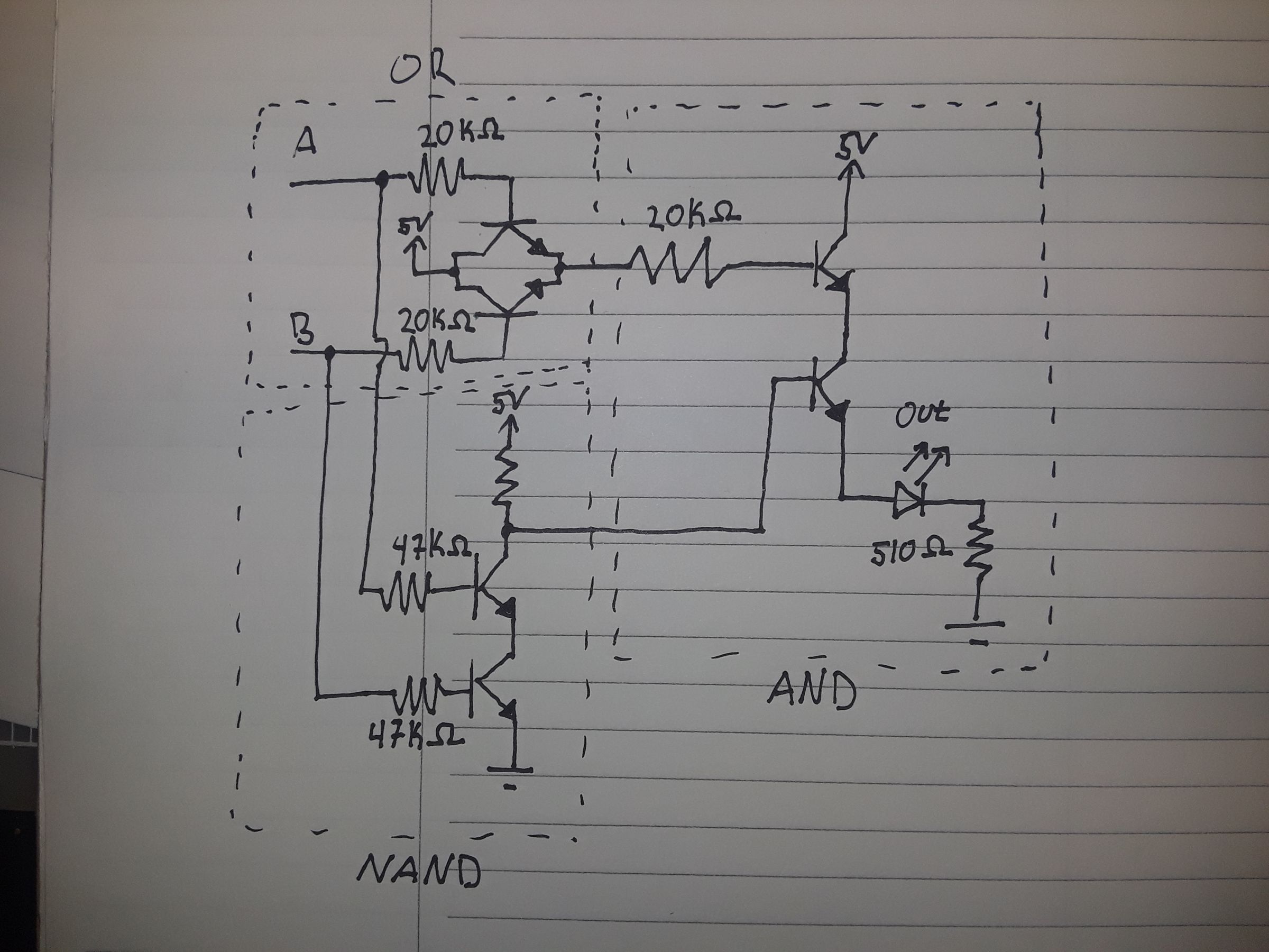 Make an XOR Gate Out of Transistors : 6 Steps - Instructables