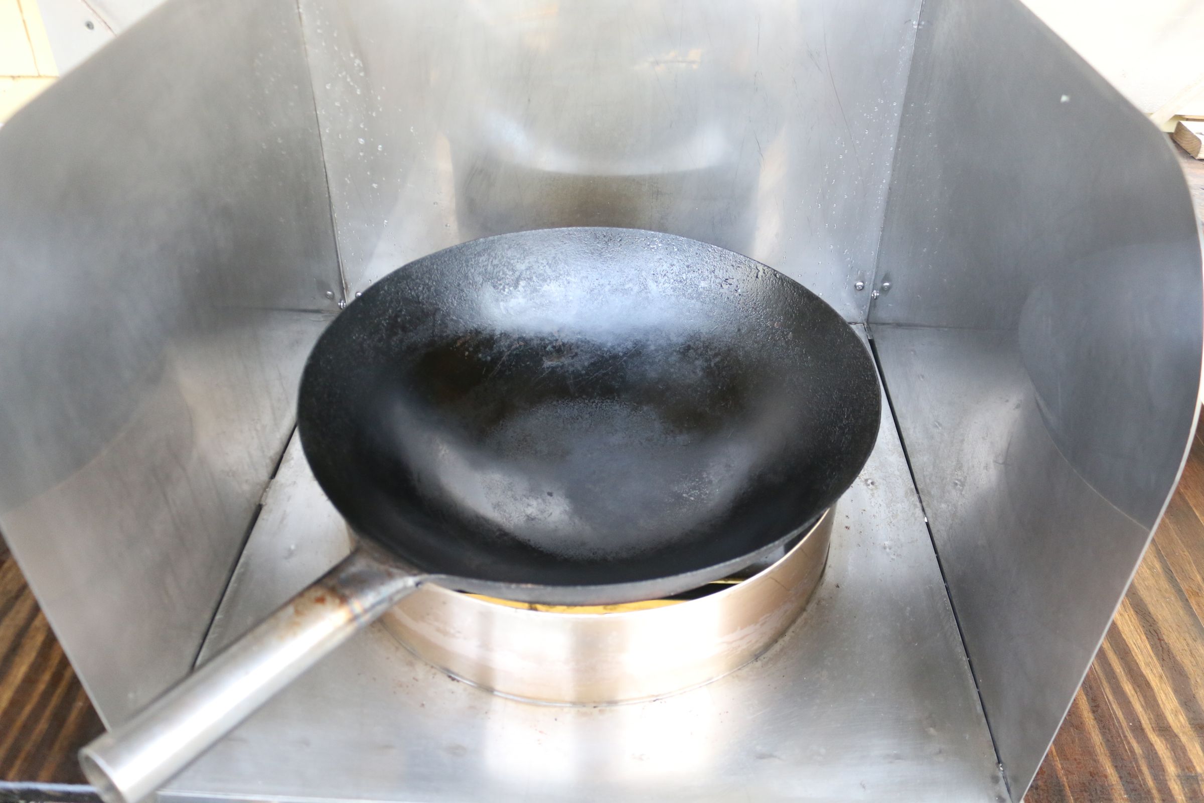 How to Make a Stainless Steel Wok Station / Fryer / Griddle : 10 Steps ...