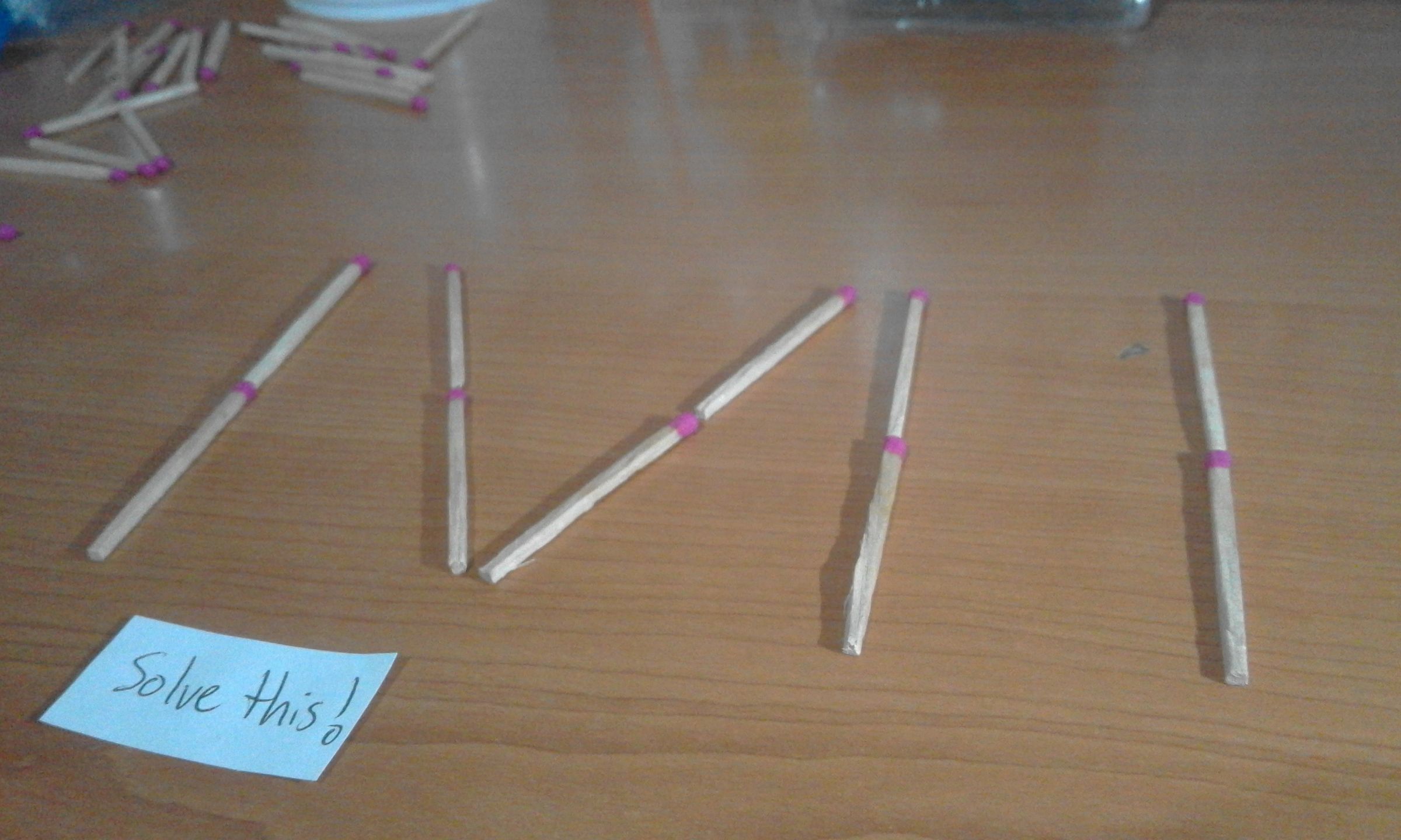 Matchsticks Puzzle Game (Try It Now!) : 10 Steps (with Pictures ...