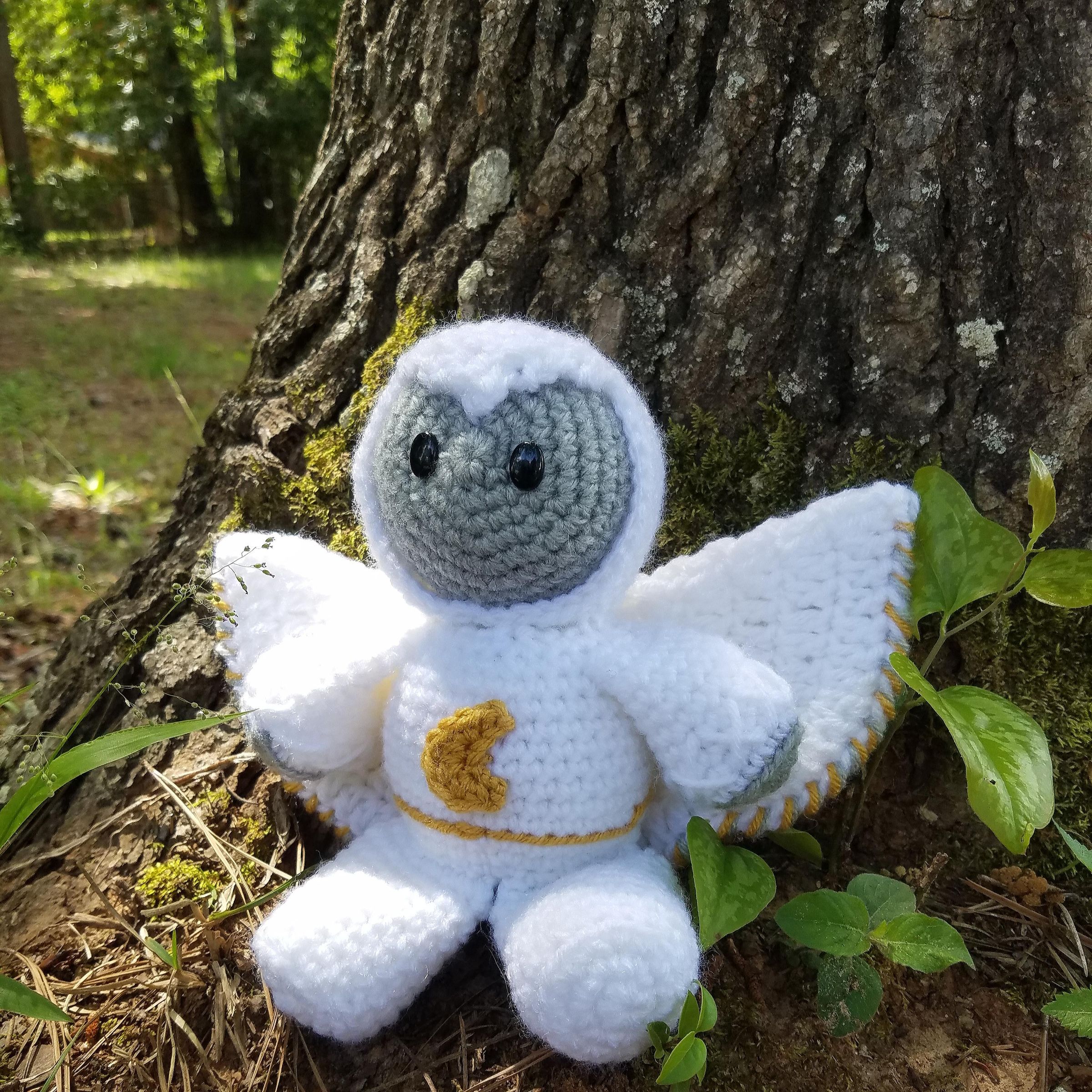 Easy Crochet Moon Knight Plush Toy (A Step-by-Step Visual Guide) : 10 ...