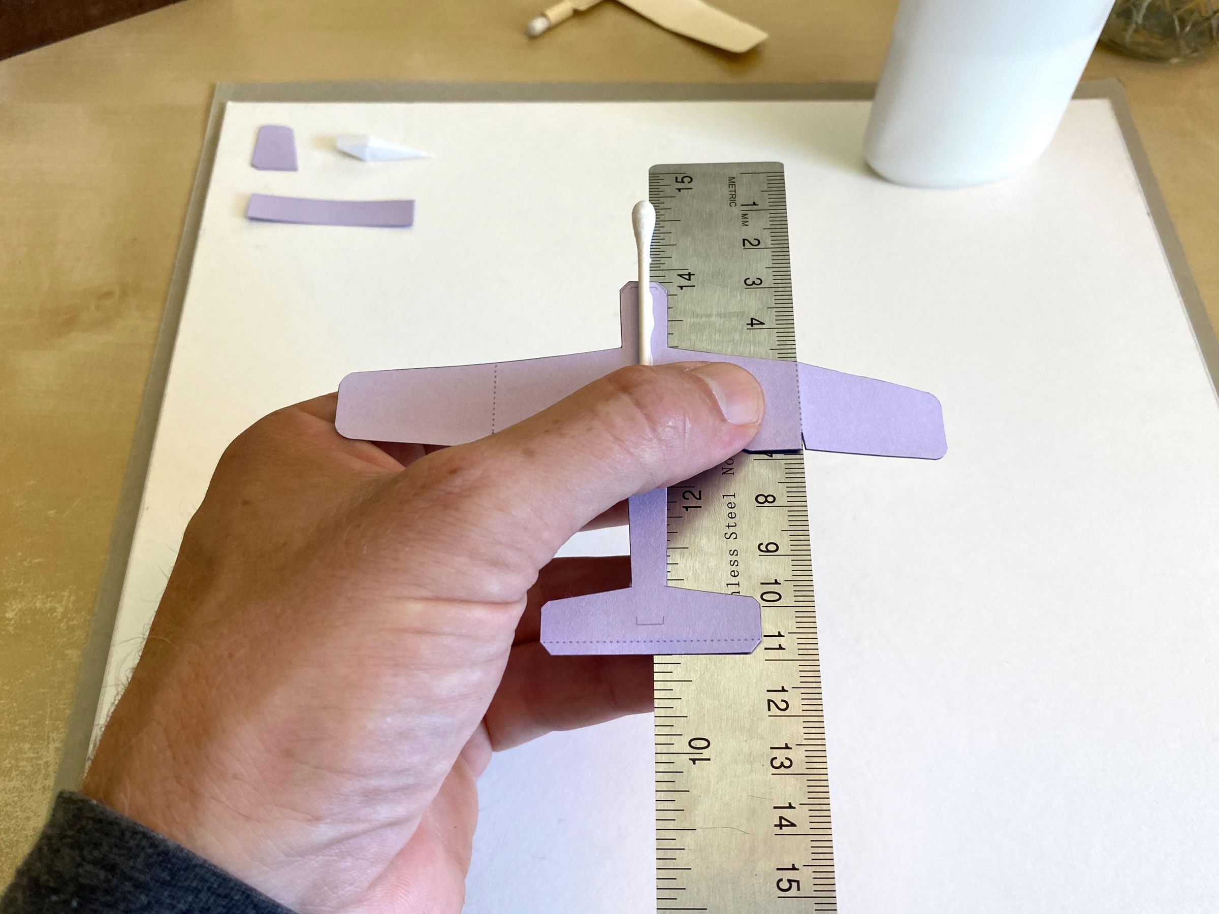 Cotton Swab Card Stock Micro Gliders : 9 Steps (with Pictures ...