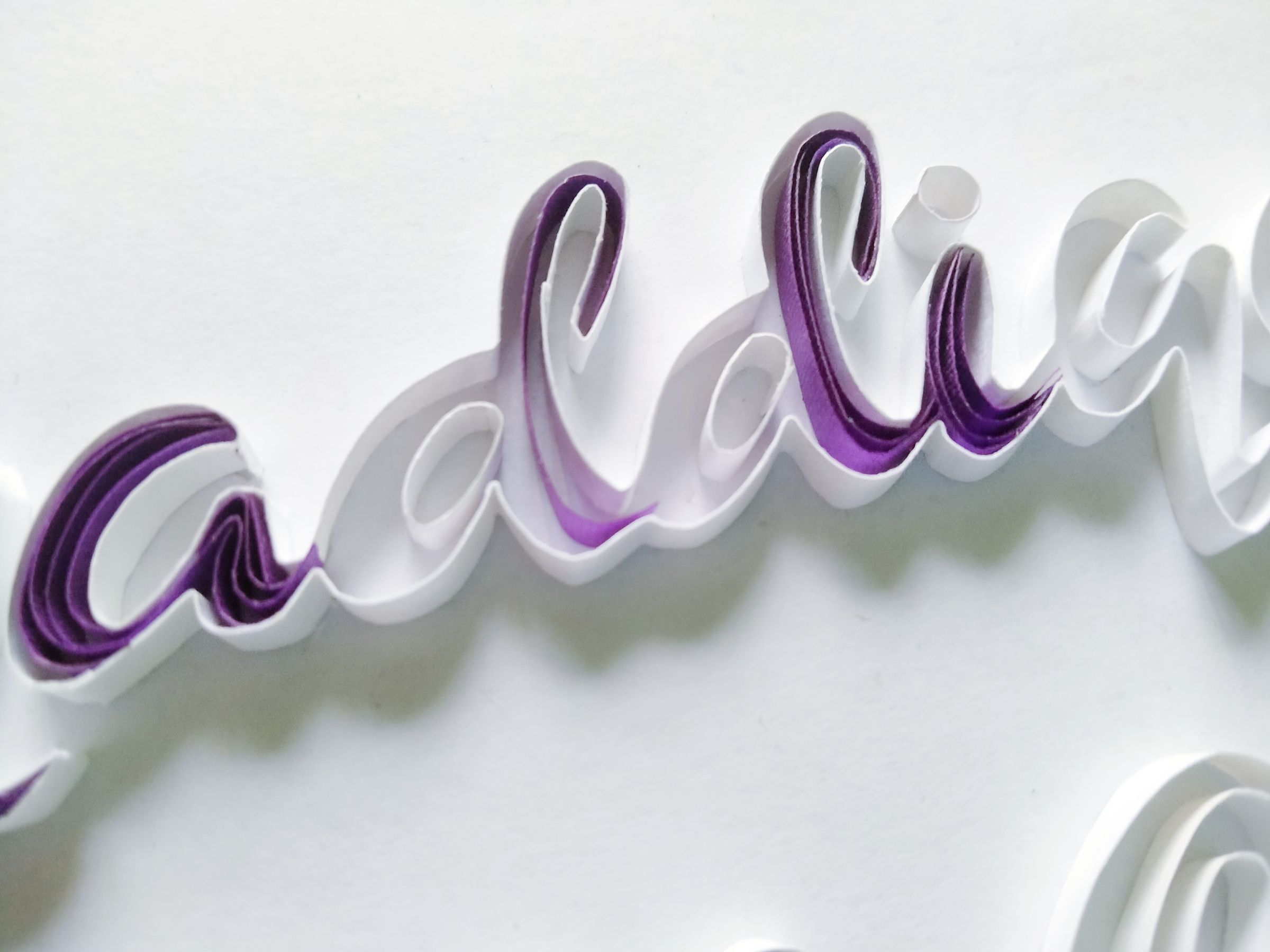 Paper Quilling Typography for Graduation : 4 Steps (with Pictures ...