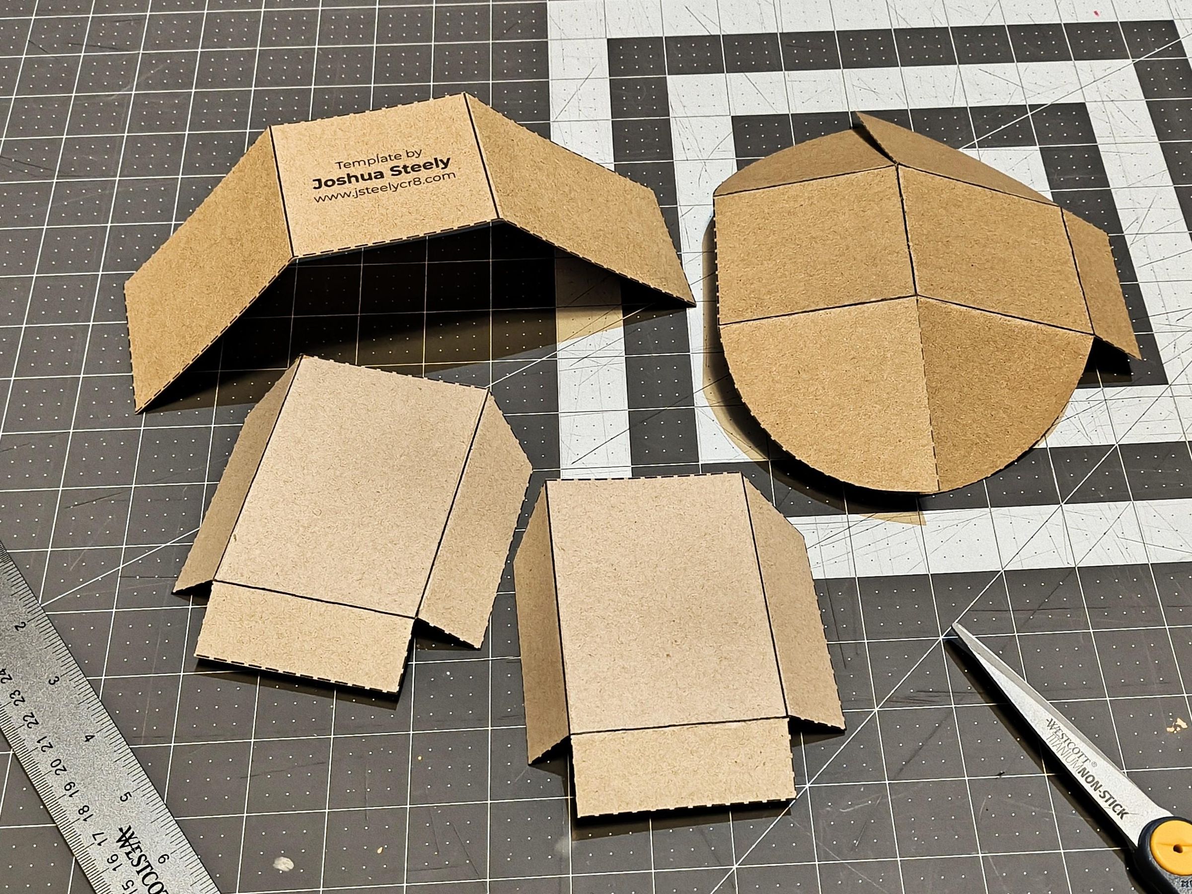 Deck Box From Cereal Box Cardboard for Trading Game Cards Including MTG ...