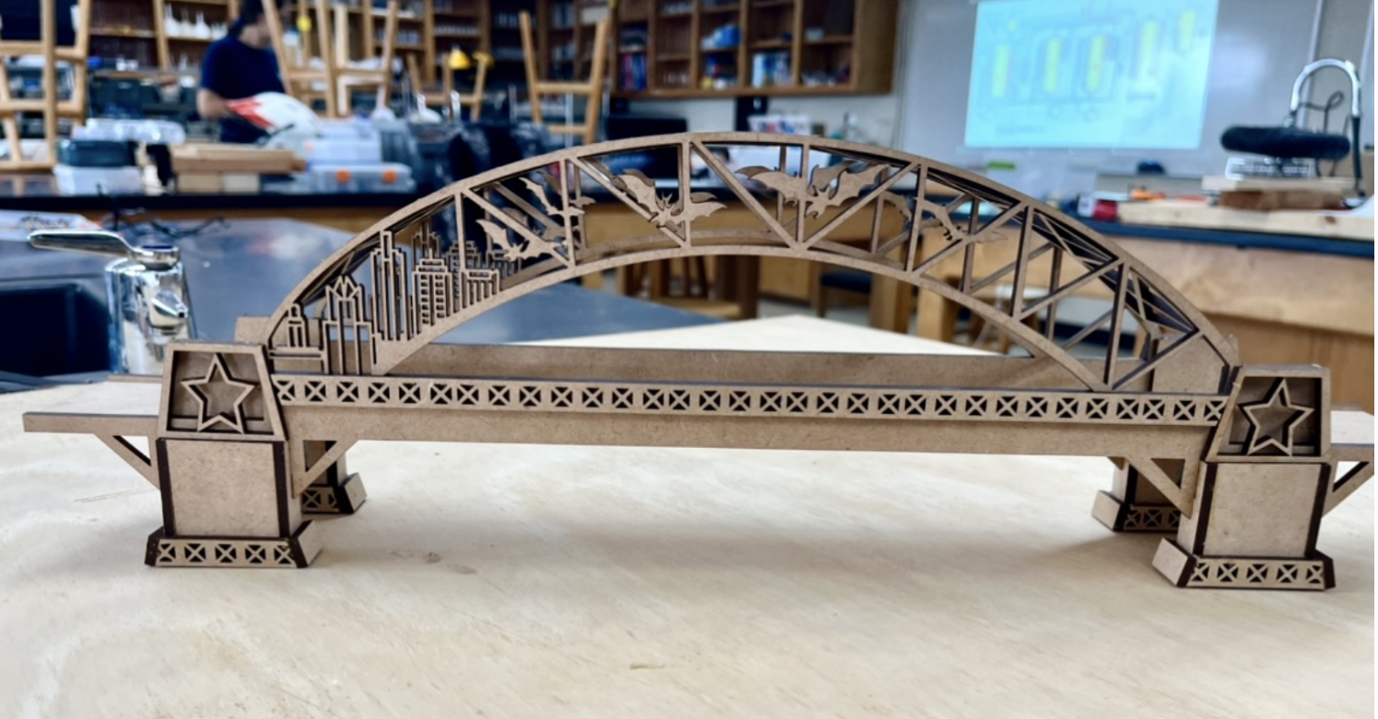Laser Cut Austin Skyline Bridge : 6 Steps (with Pictures) - Instructables