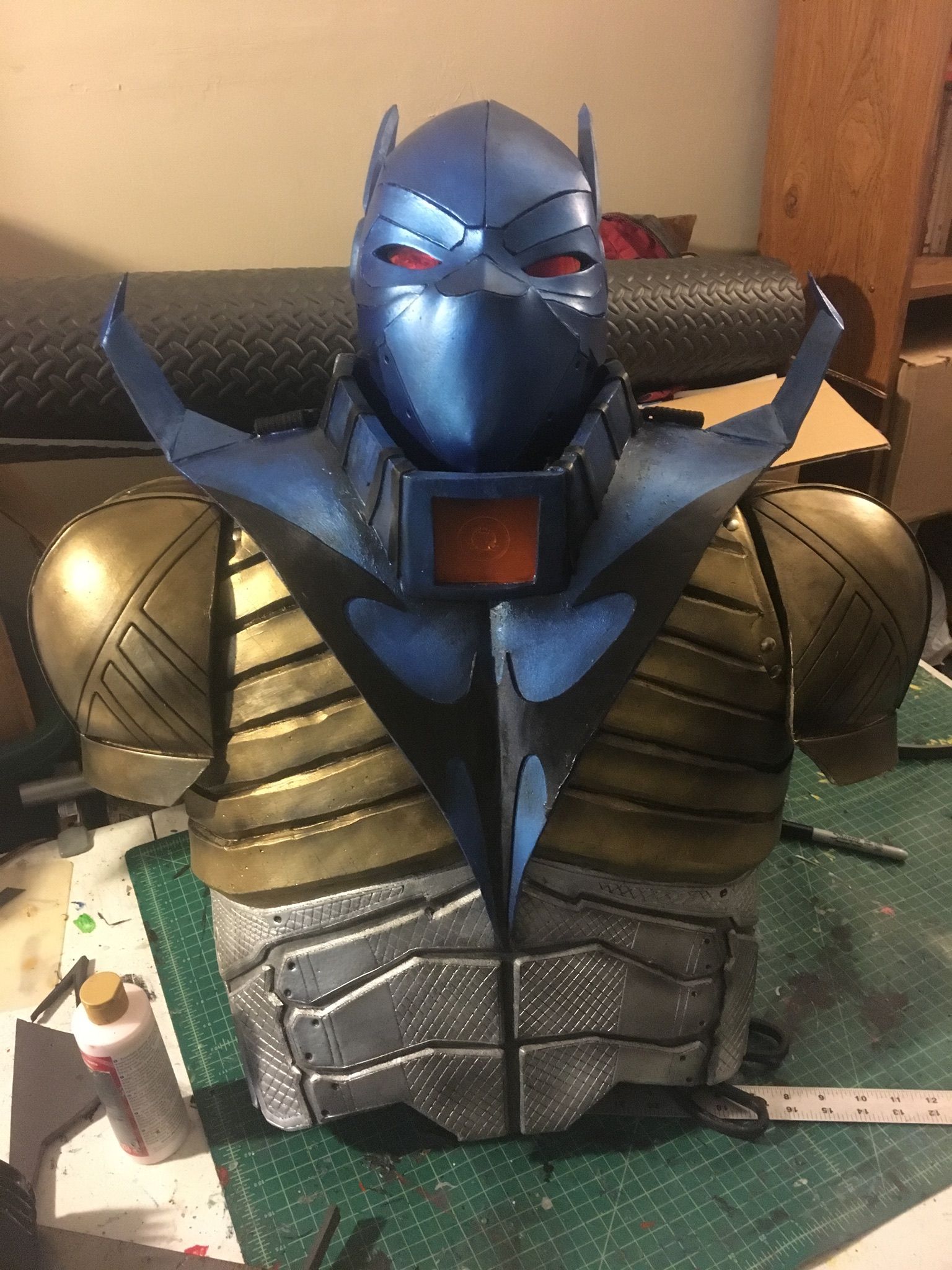 How to Create a DC: "Azrael Batman" Costume : 14 Steps (with Pictures ...