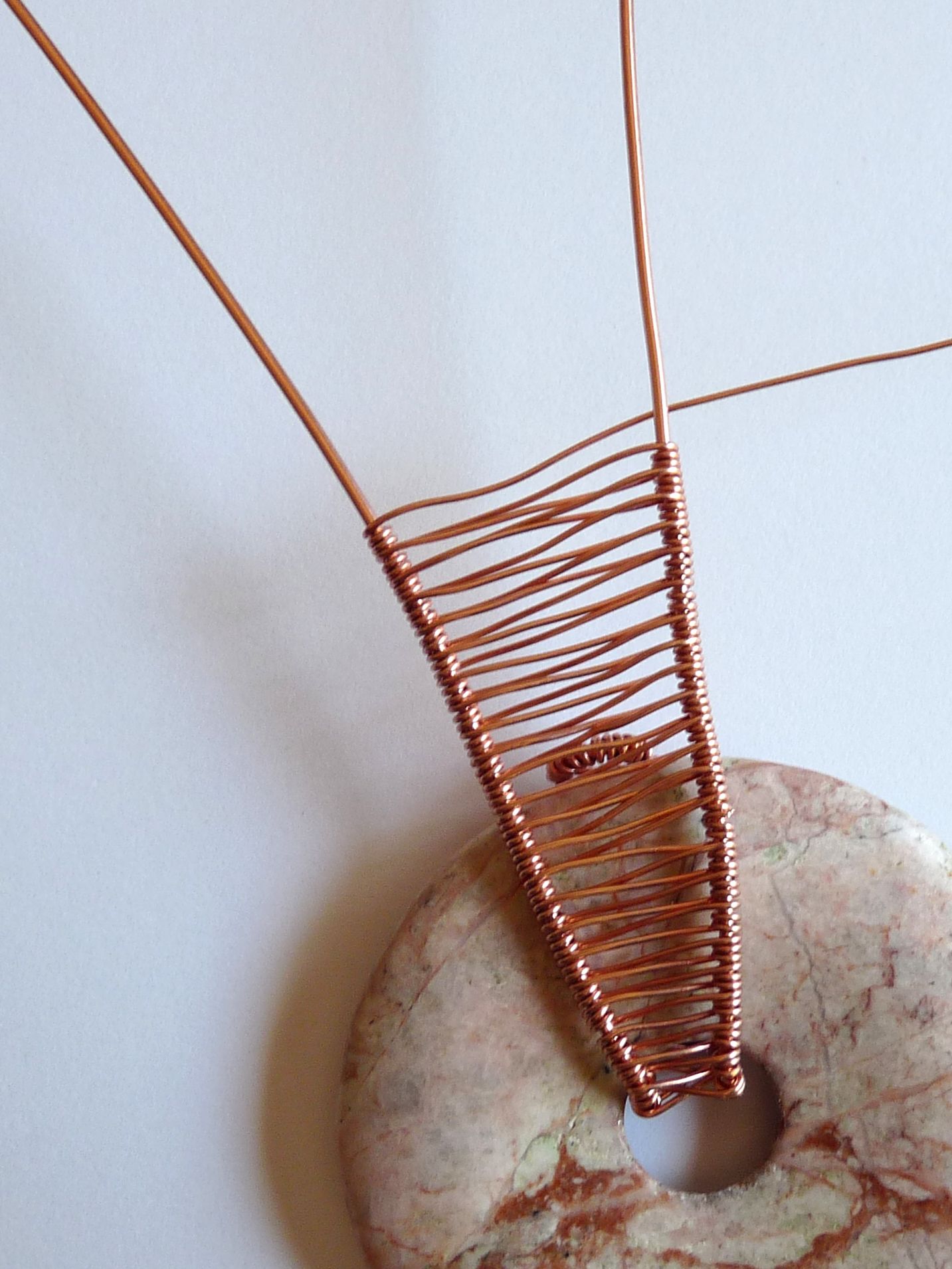 Woven Wire Bail Gemstone Pendant : 24 Steps (with Pictures) - Instructables