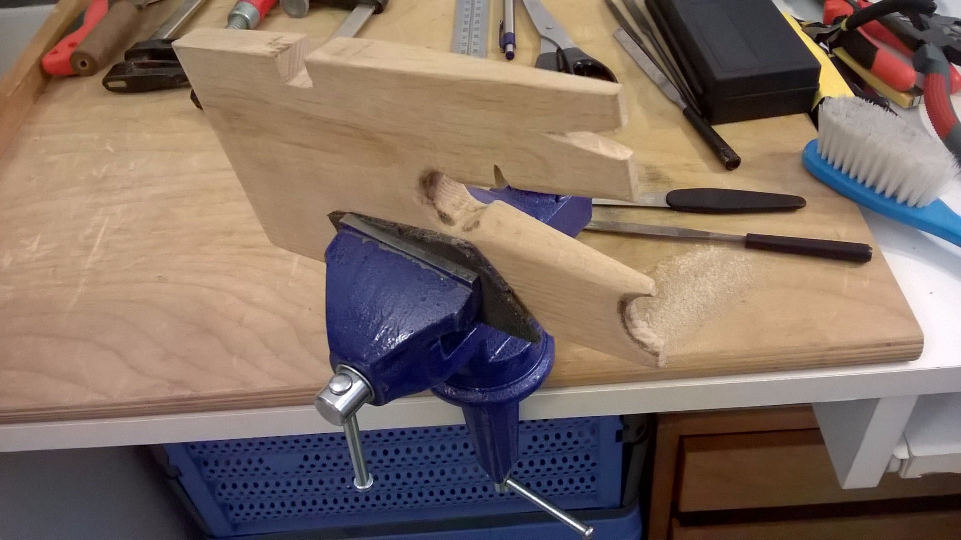 2in1 Bench Pin With Vise : 5 Steps (with Pictures) - Instructables