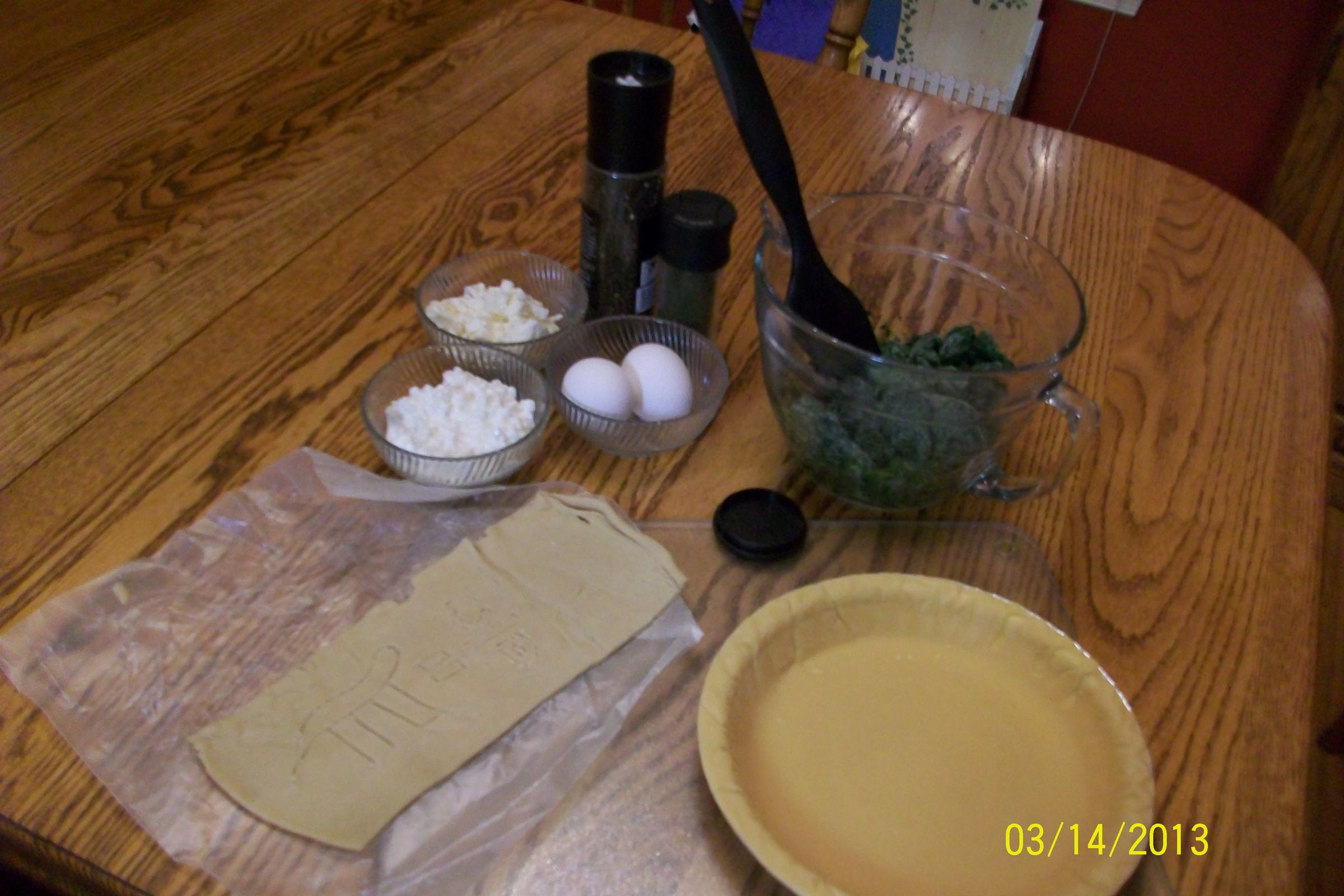 Spanako(Pi)ta Greek Spinach Pie : 4 Steps - Instructables