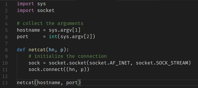 Netcat In Python 6 Steps Instructables