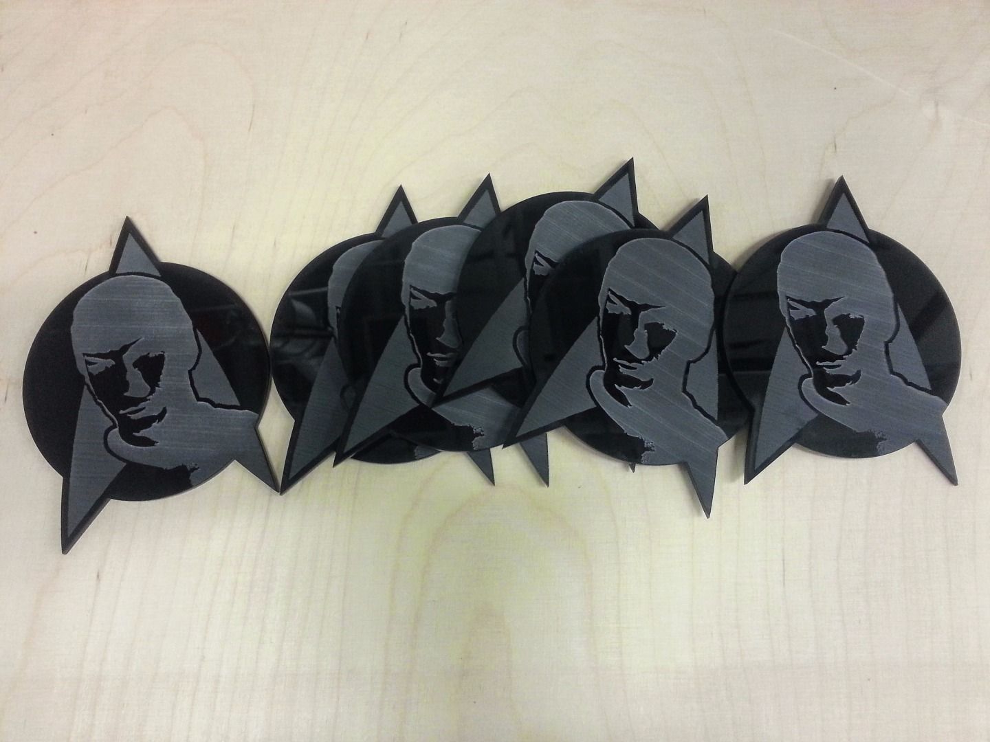 Spock Coasters - Laser Cut (with Pictures) - Instructables
