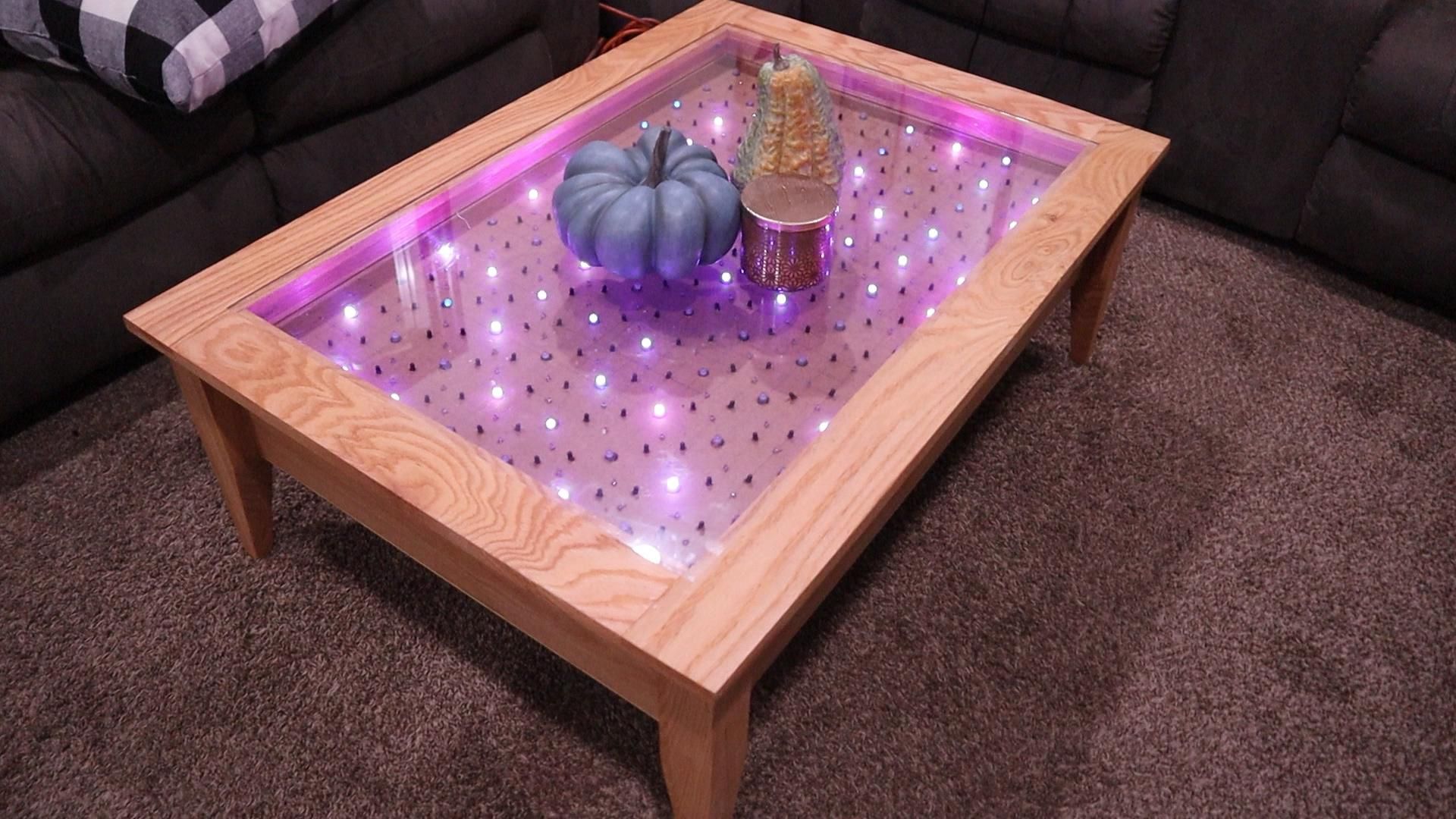 Arduino Interactive LED Coffee Table : 6 Steps (with Pictures ...