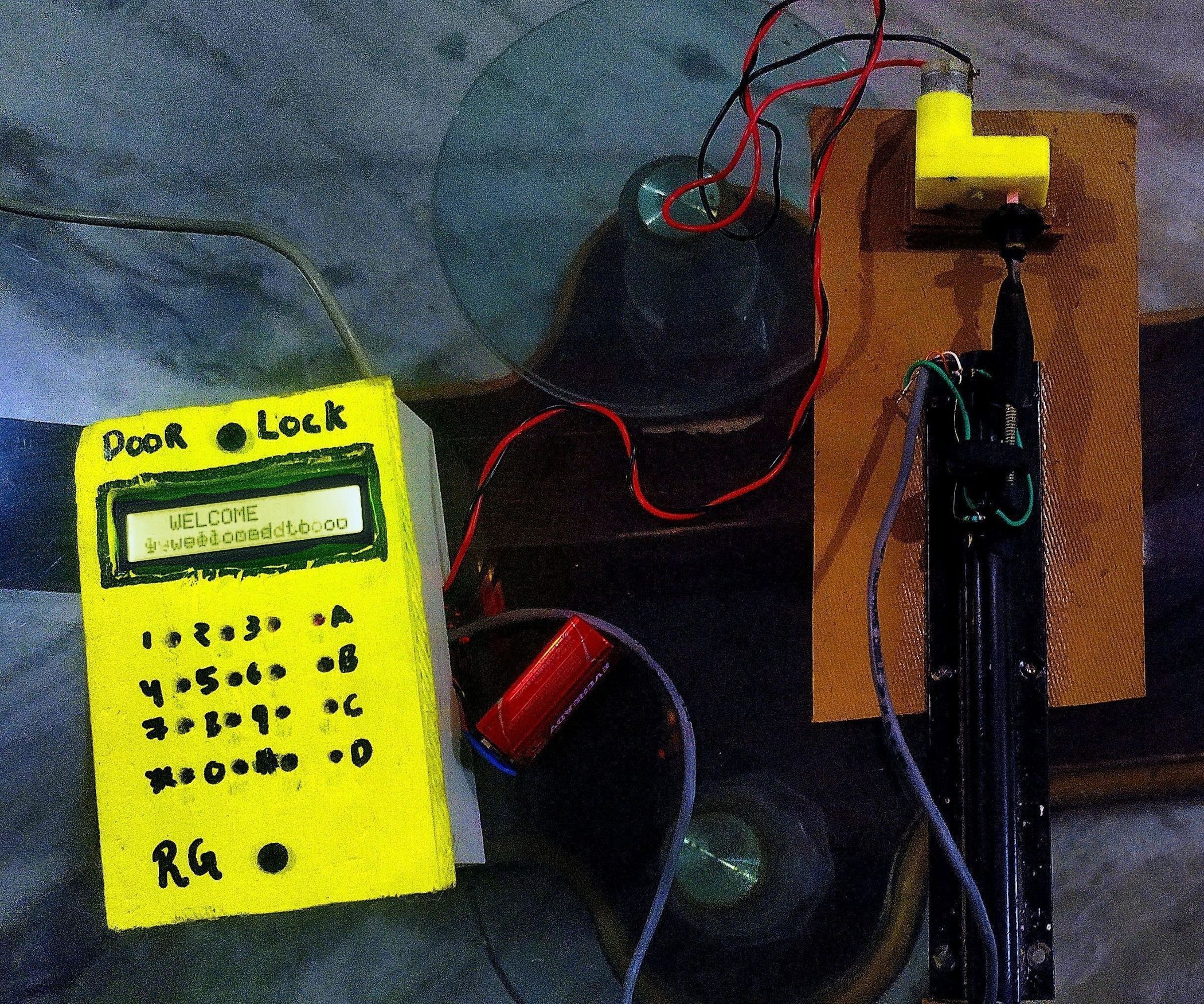 Automated Door Lock : 5 Steps - Instructables