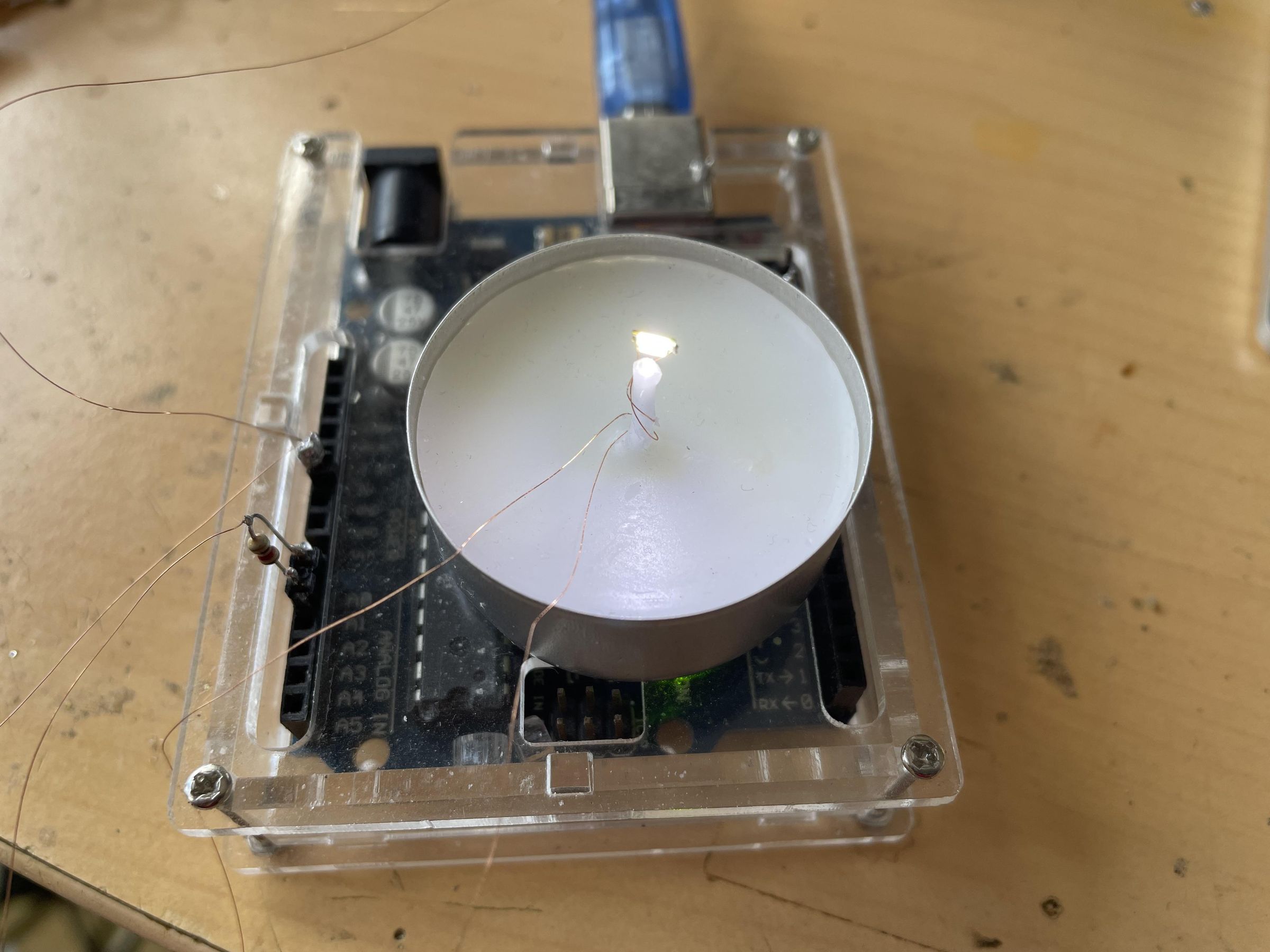An LED You Can Blow Out Like a Candle! : 5 Steps (with Pictures ...