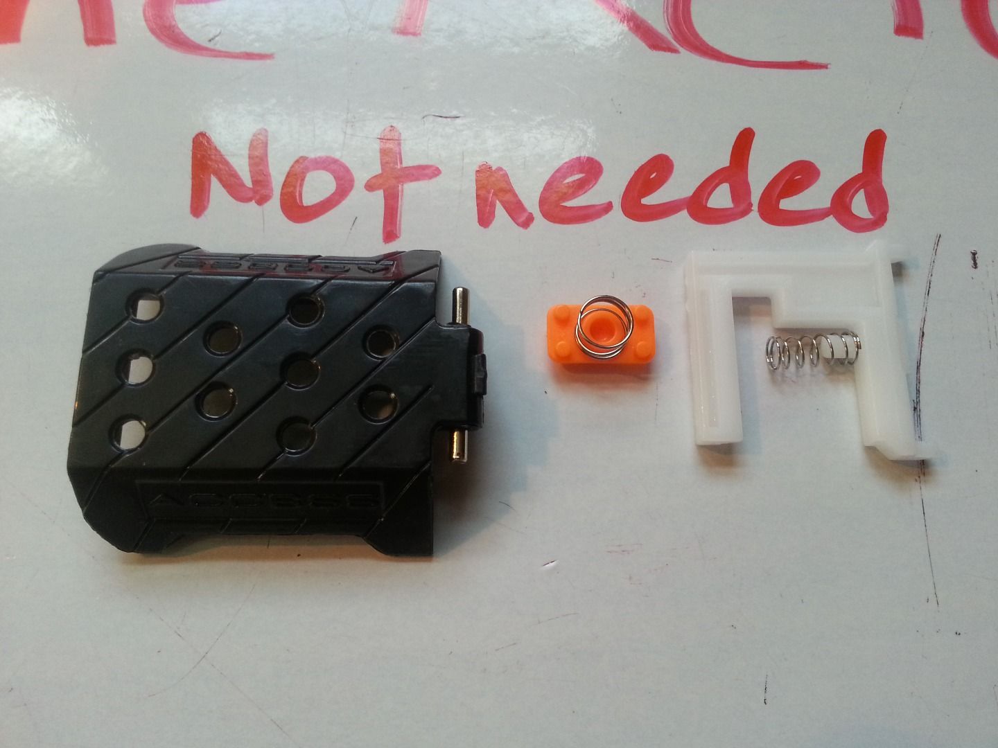 Nerf Retaliator Mod: Air Restrictor Removal and Barrel Extension : 8 ...