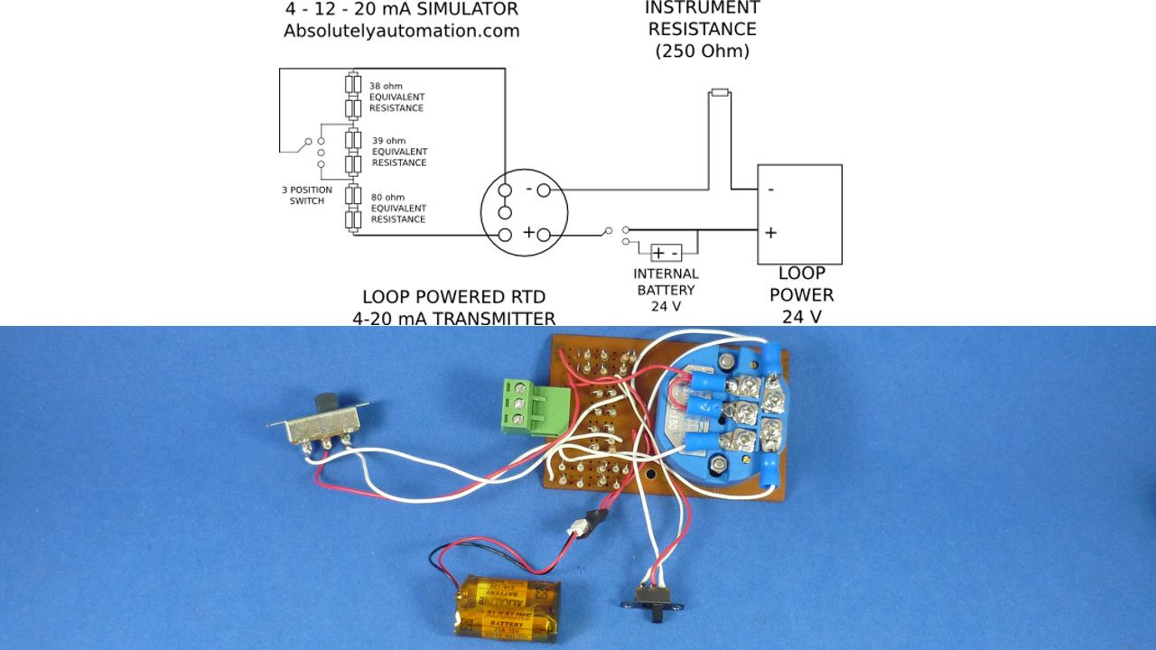4-20 MA CURRENT LOOP SIMULATOR USING AN RTD PT100 TEMPERATURE ...