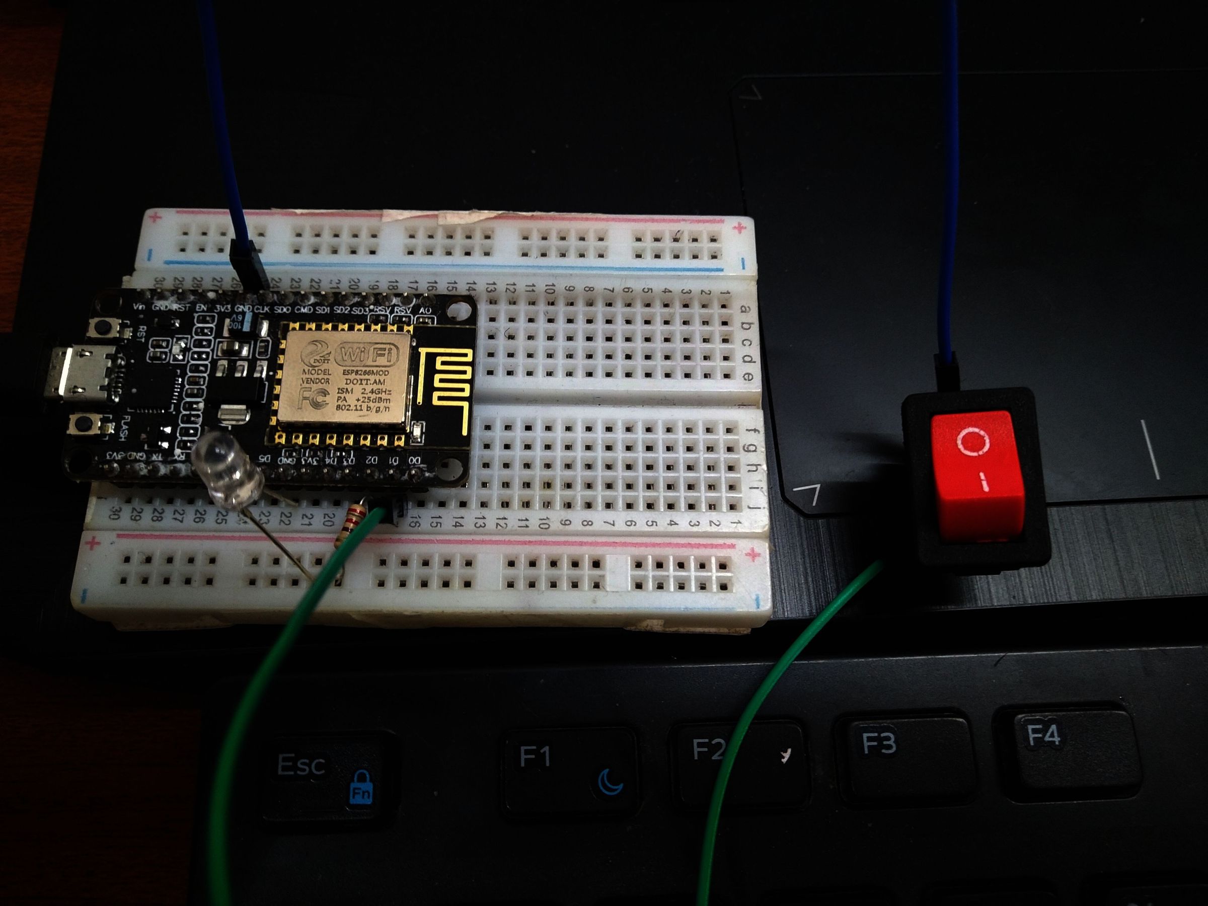 ESP8266 Manual and Server Controlled Home Automation Prototype. : 4 ...