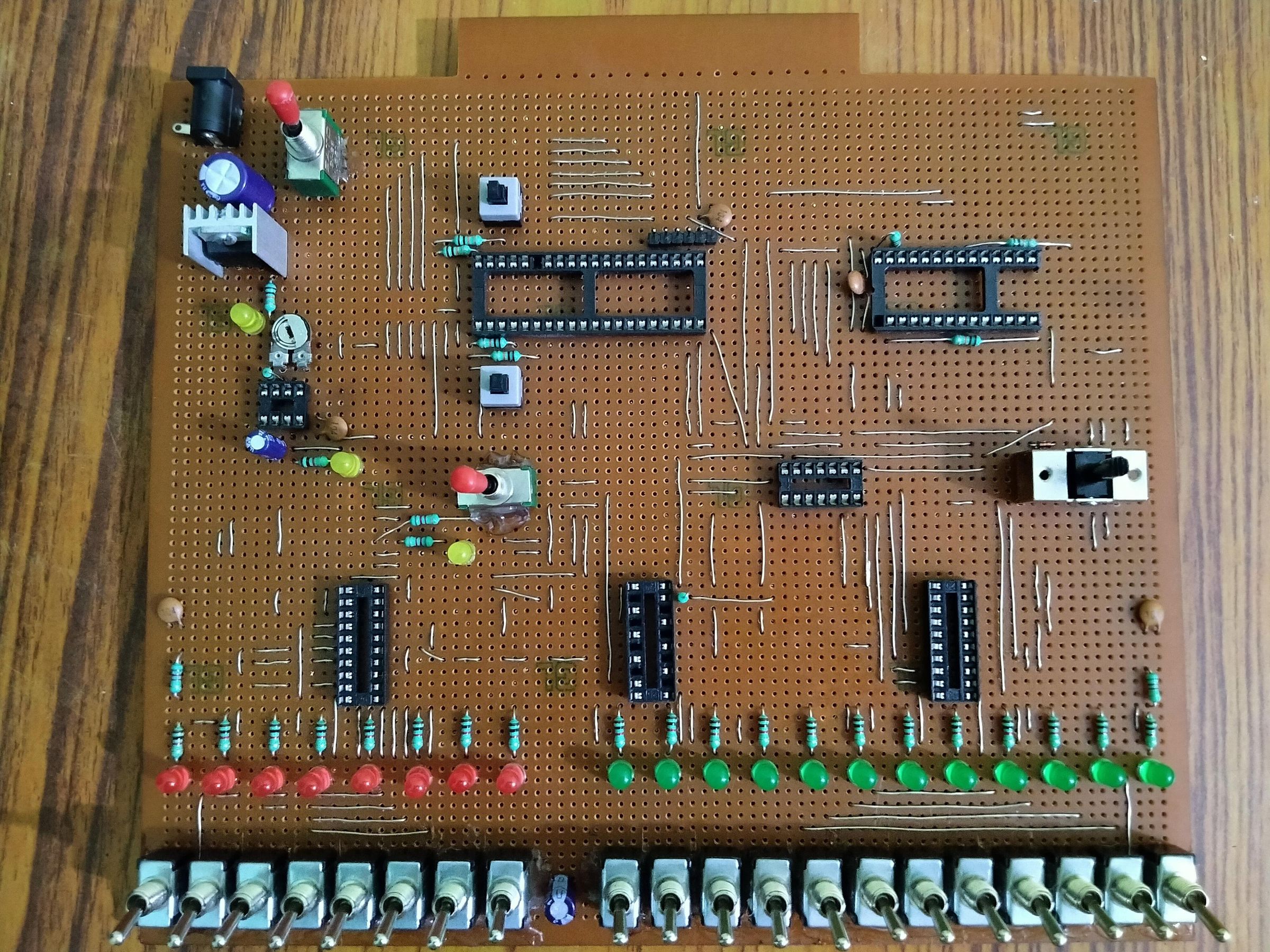 6502 Microprocessor Based Homemade Single Board Computer : 7 Steps ...