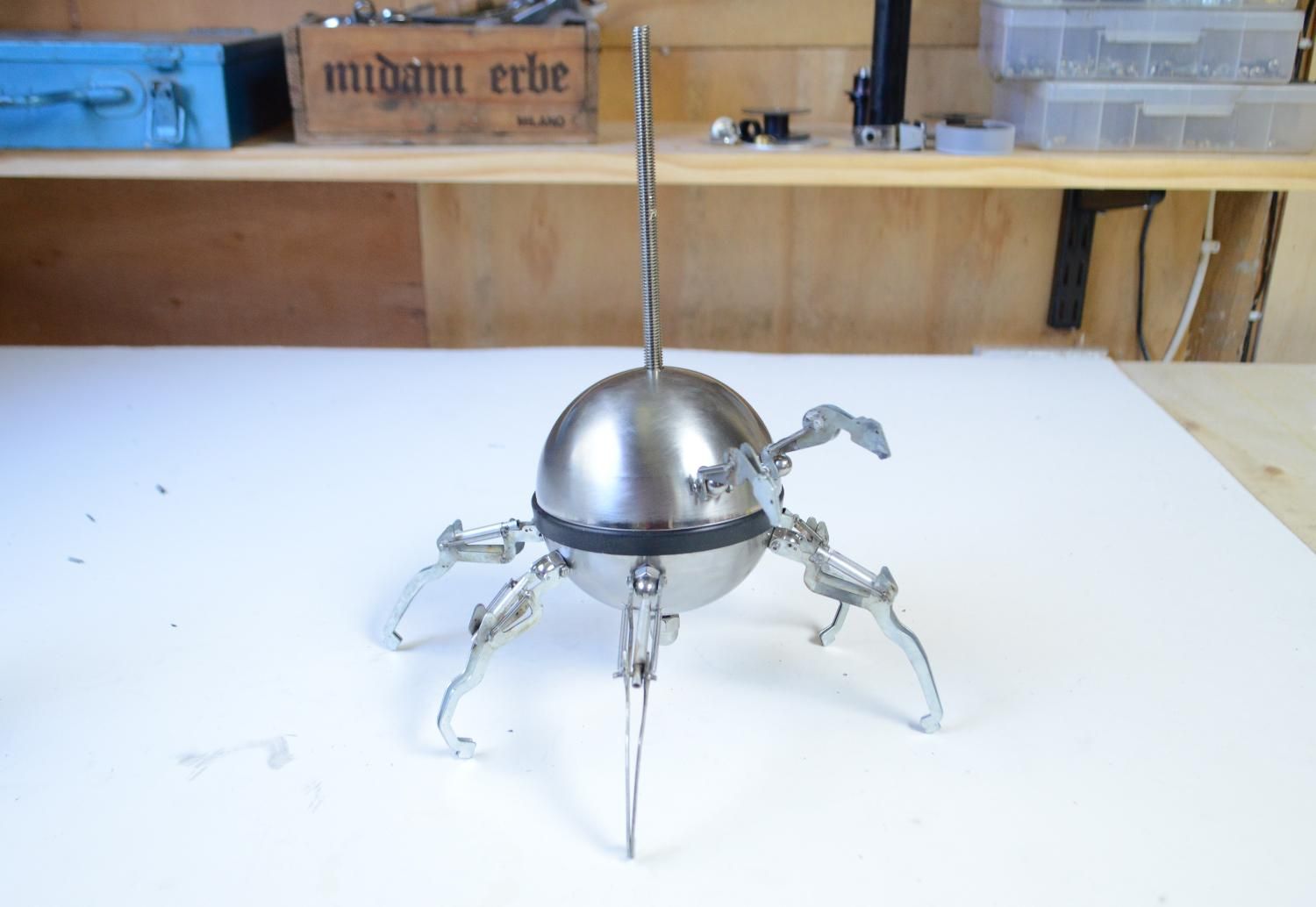 Junkbot Made From Typewriter Parts (mostly...) : 13 Steps (with Pictures) - Instructables