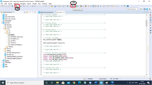 Getting Started With STM32f767zi Cube IDE and Upload You Custom Sketch ... Getting Started With STM32f767zi Cube IDE and Upload You Custom Sketch ...