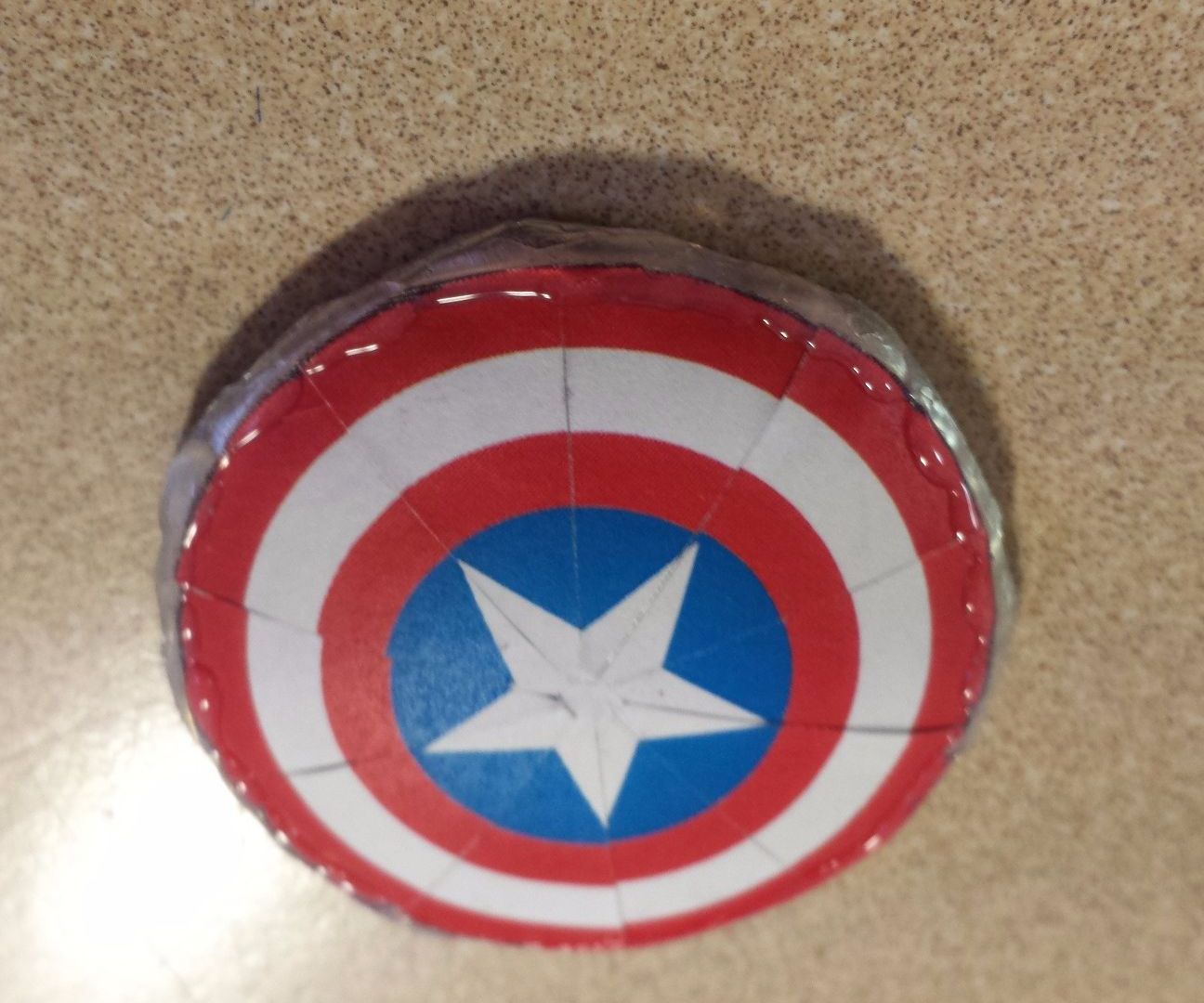 Diy Mini Captain America Shield : 6 Steps (with Pictures) - Instructables
