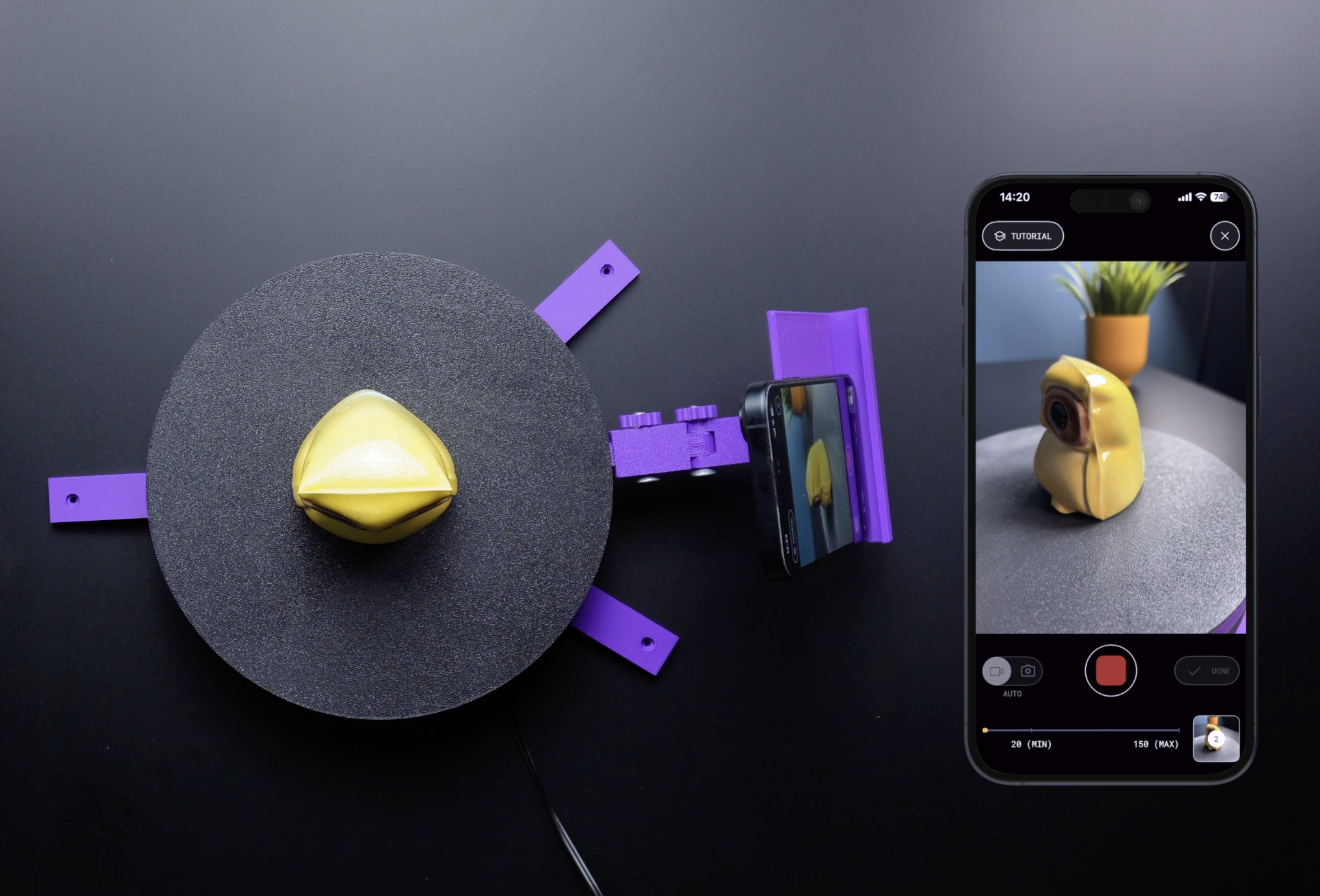 How to Build a Motorized 3D Scanning Turntable for Your Phone : 5 Steps ...
