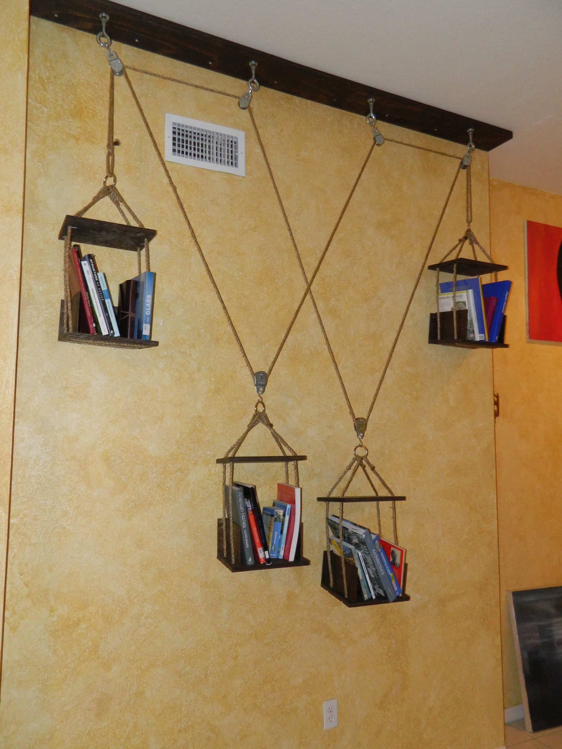 Hanging / Moving Book Shelves : 7 Steps (with Pictures) - Instructables
