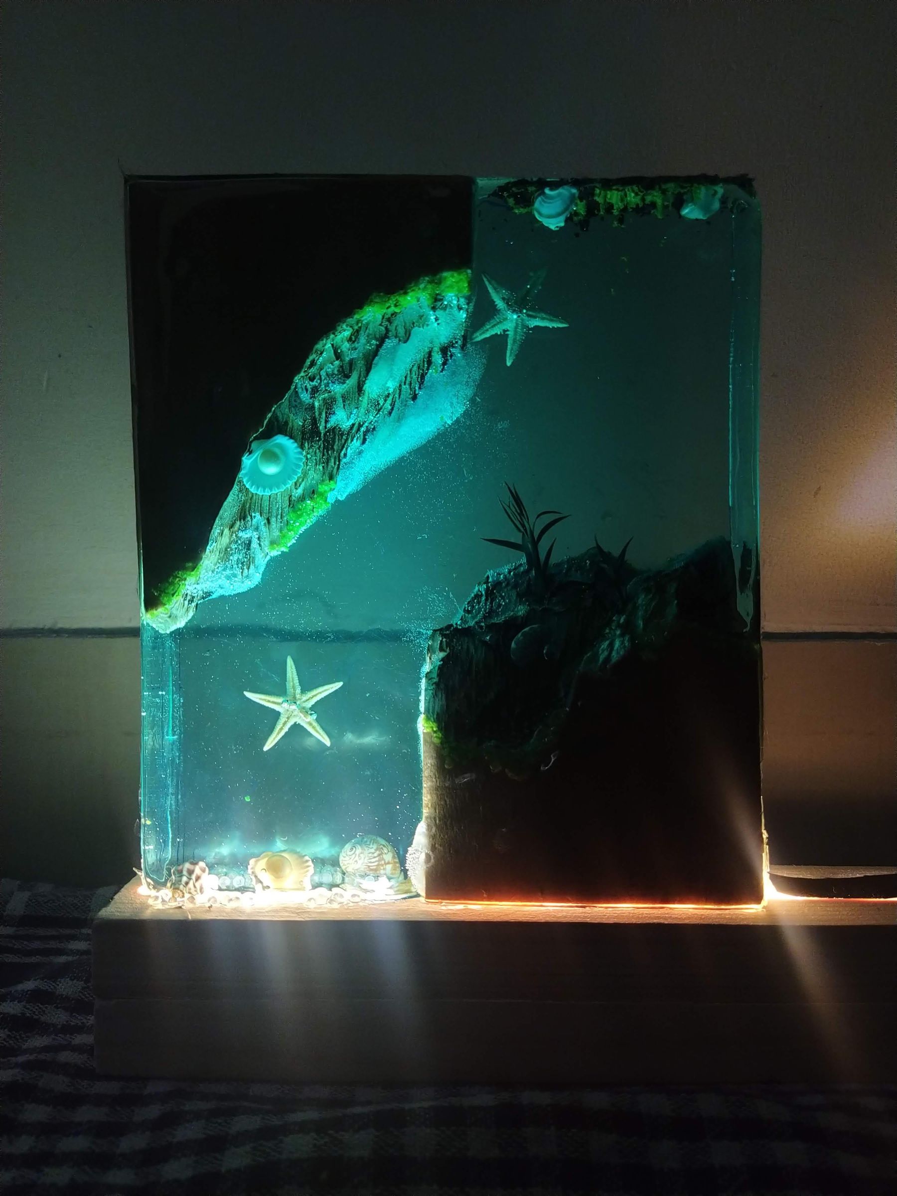 Ocean Blue Night Lamp : 15 Steps (with Pictures) - Instructables